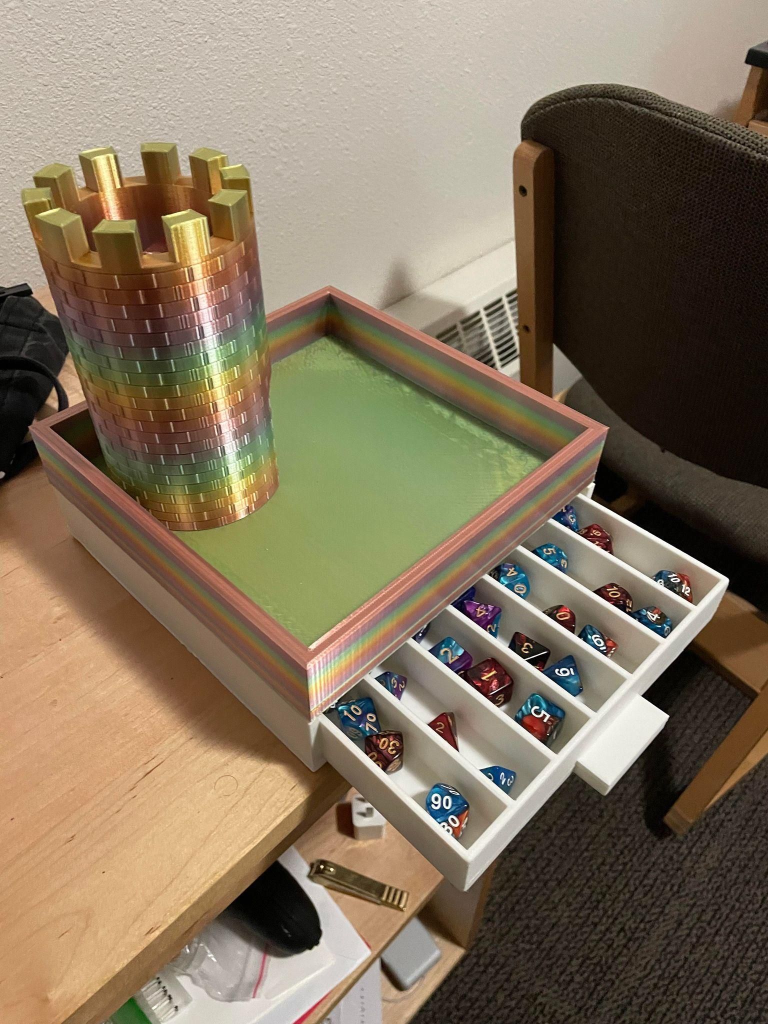 3D Printed Dice Tower : 12 Steps (with Pictures) - Instructables