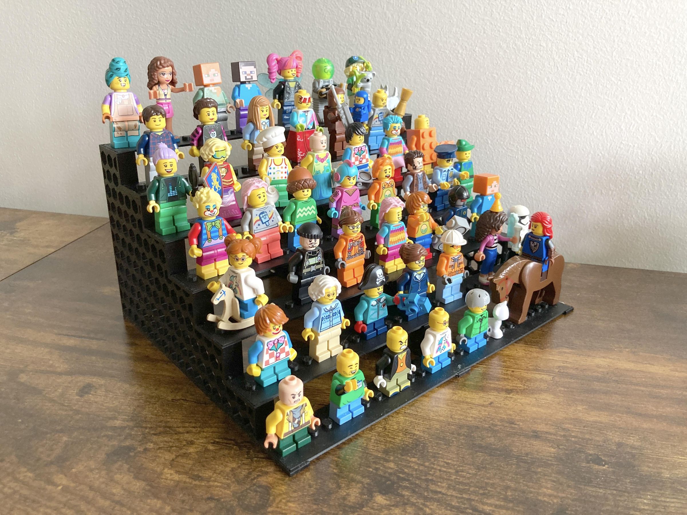LEGO Minifig Stand / Display : 10 Steps (with Pictures) - Instructables