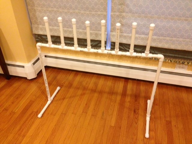 PVC Glove Drying Stand : 3 Steps - Instructables