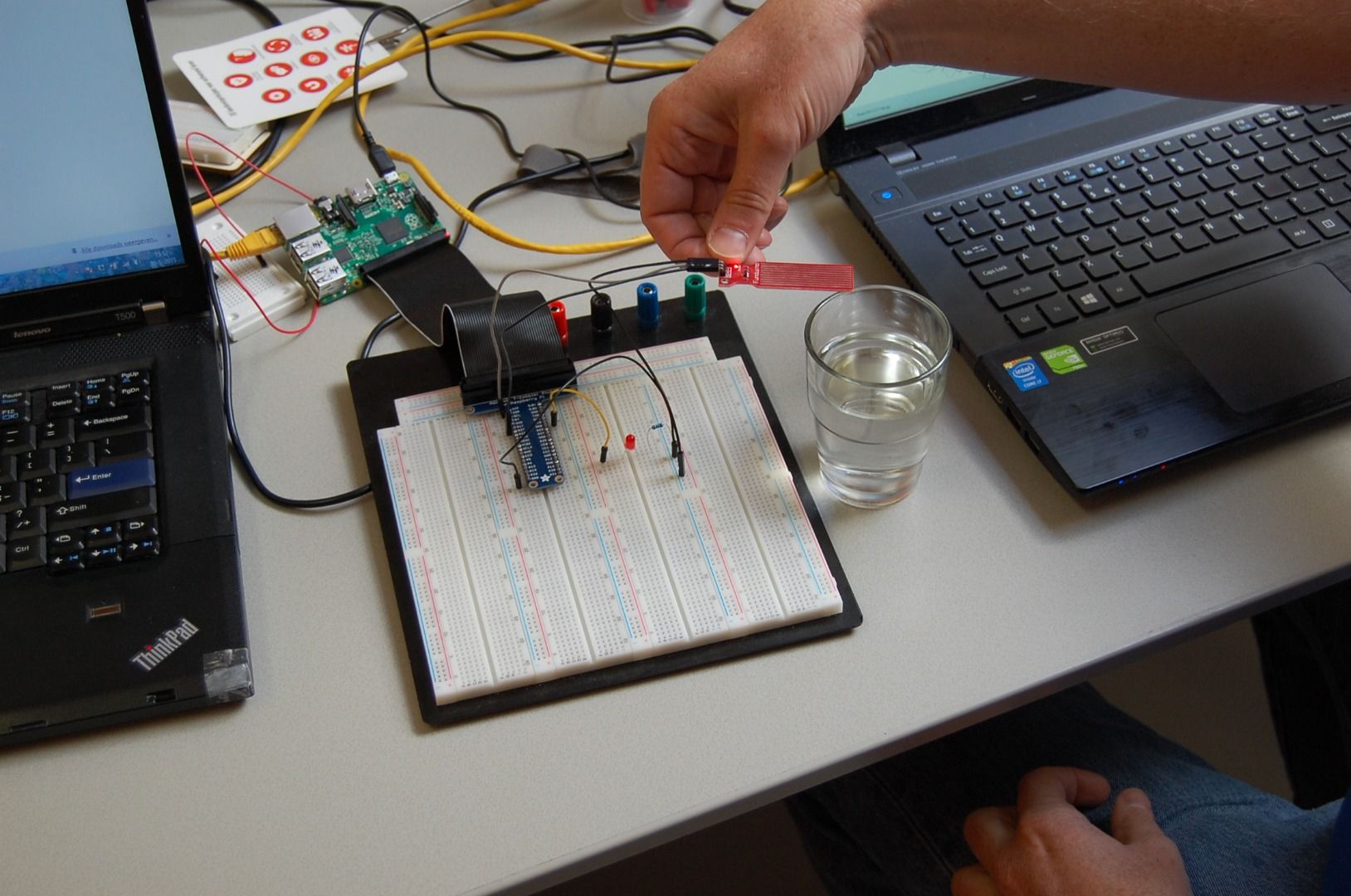 Raspberry Pi 2 Water Alarm With T Cobbler Plus : 5 Steps - Instructables