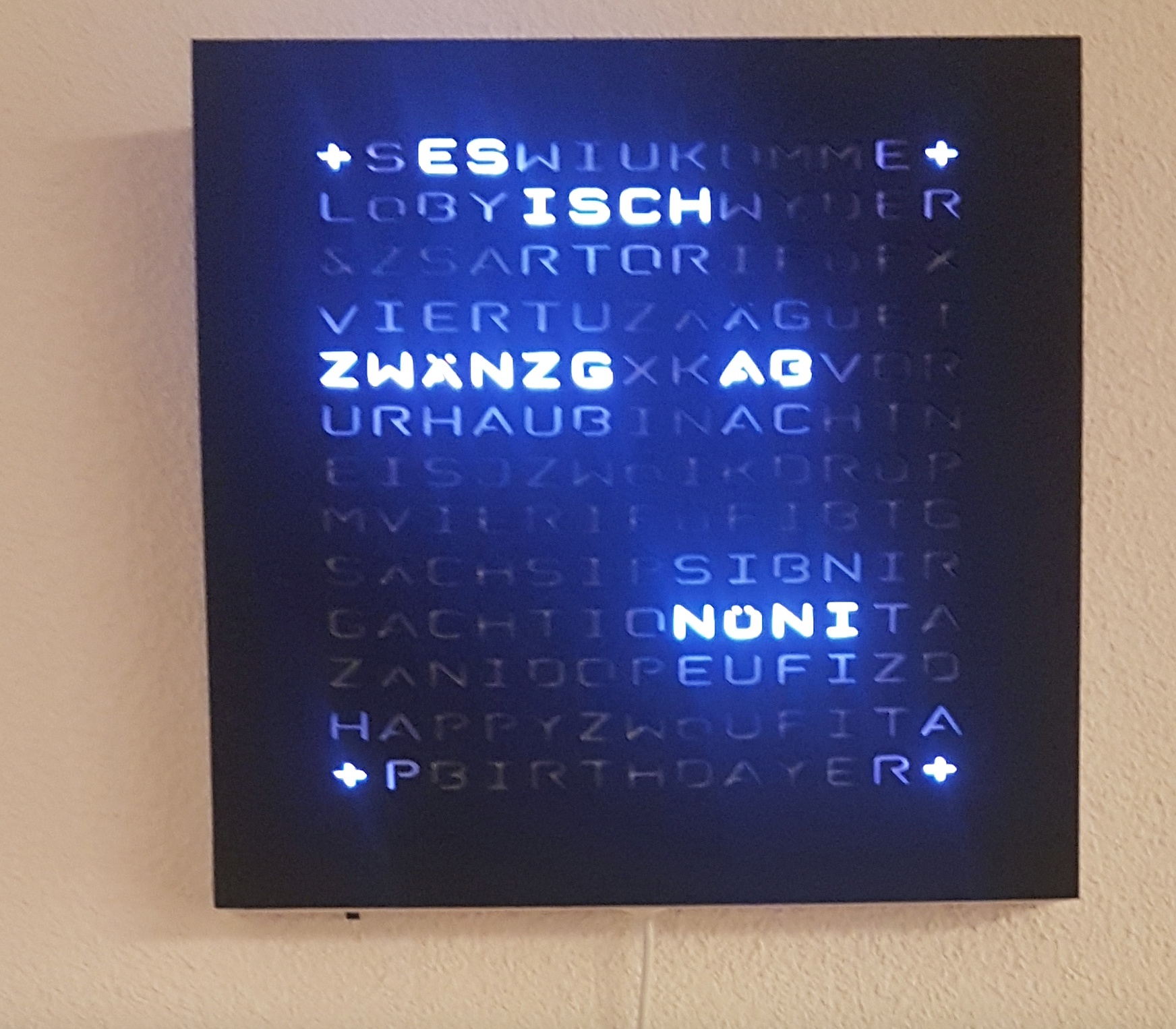 Arduino WorldClock (SwissGerman, Bärndütsch) : 5 Steps - Instructables