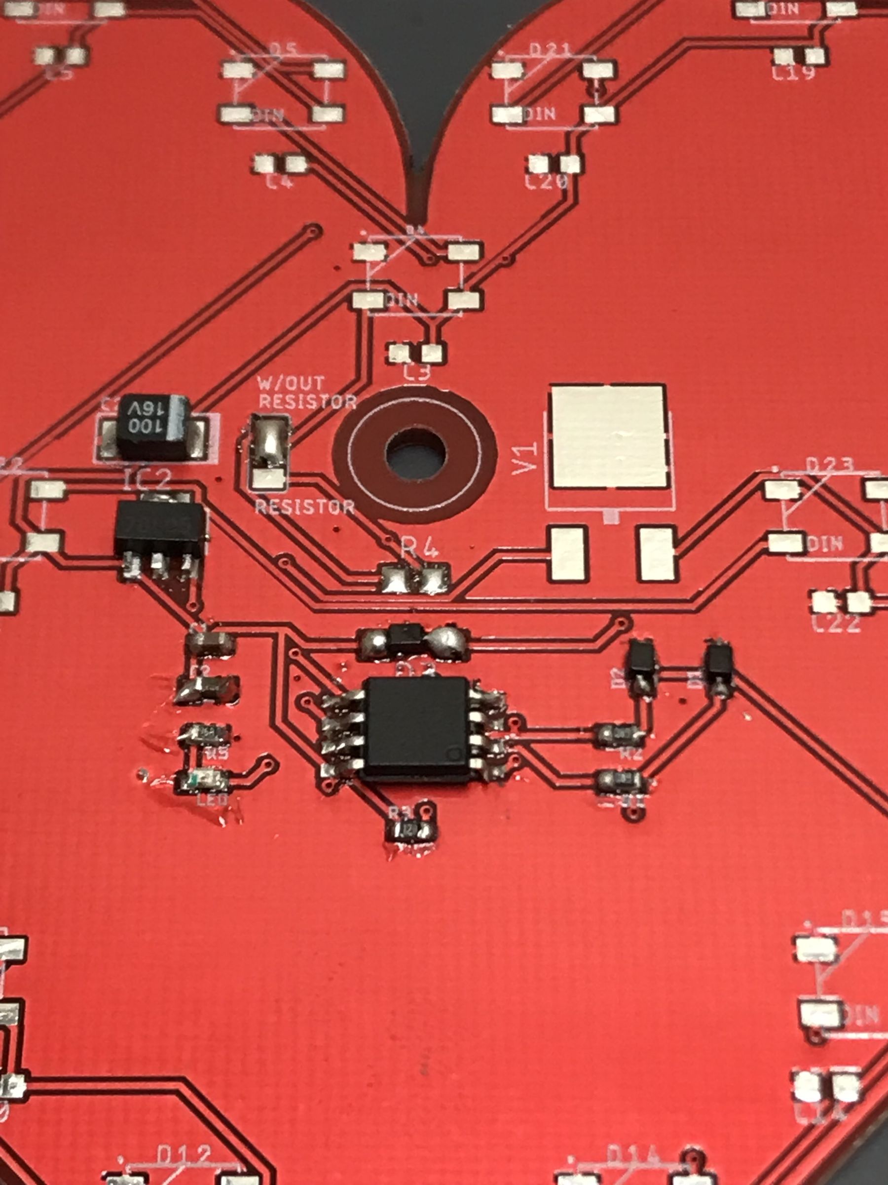 Valentines PCB Heart : 4 Steps (with Pictures) - Instructables
