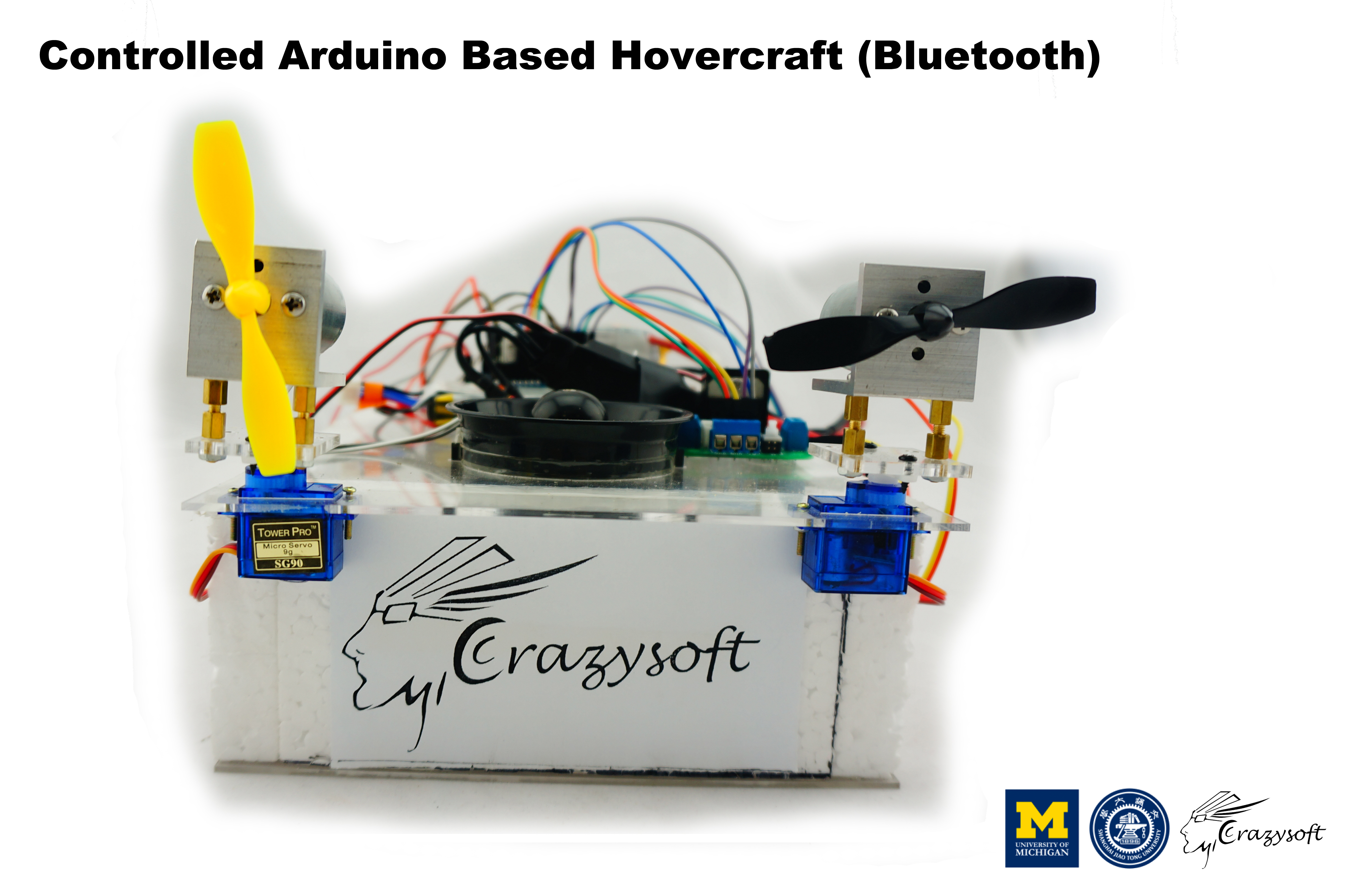 PS3 Controlled Arduino Based Hovercraft (Bluetooth) by Micrazysoft : 9 ...