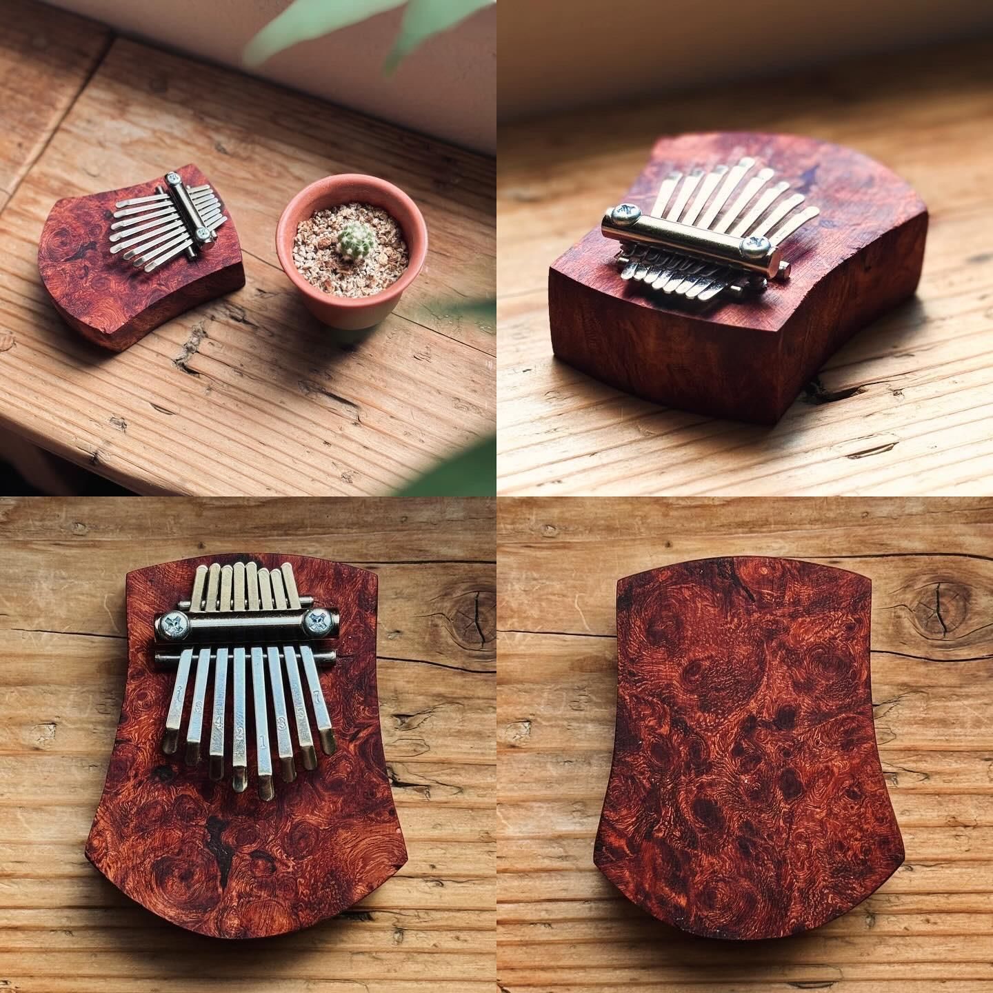 【DIY】Raw Majesty: KALIMBA Crafted From Untamed Quince Burl : 12 Steps ...