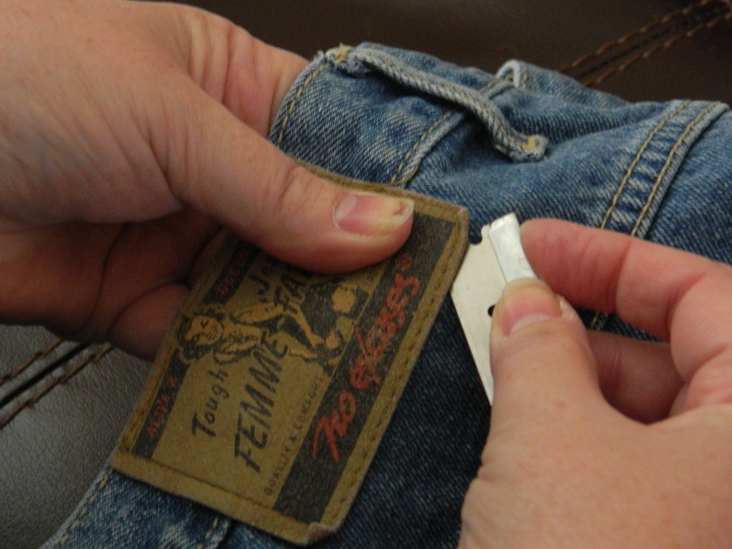 Deconstructing a Pair of Jeans With the Least Amount of Waste : 13 ...