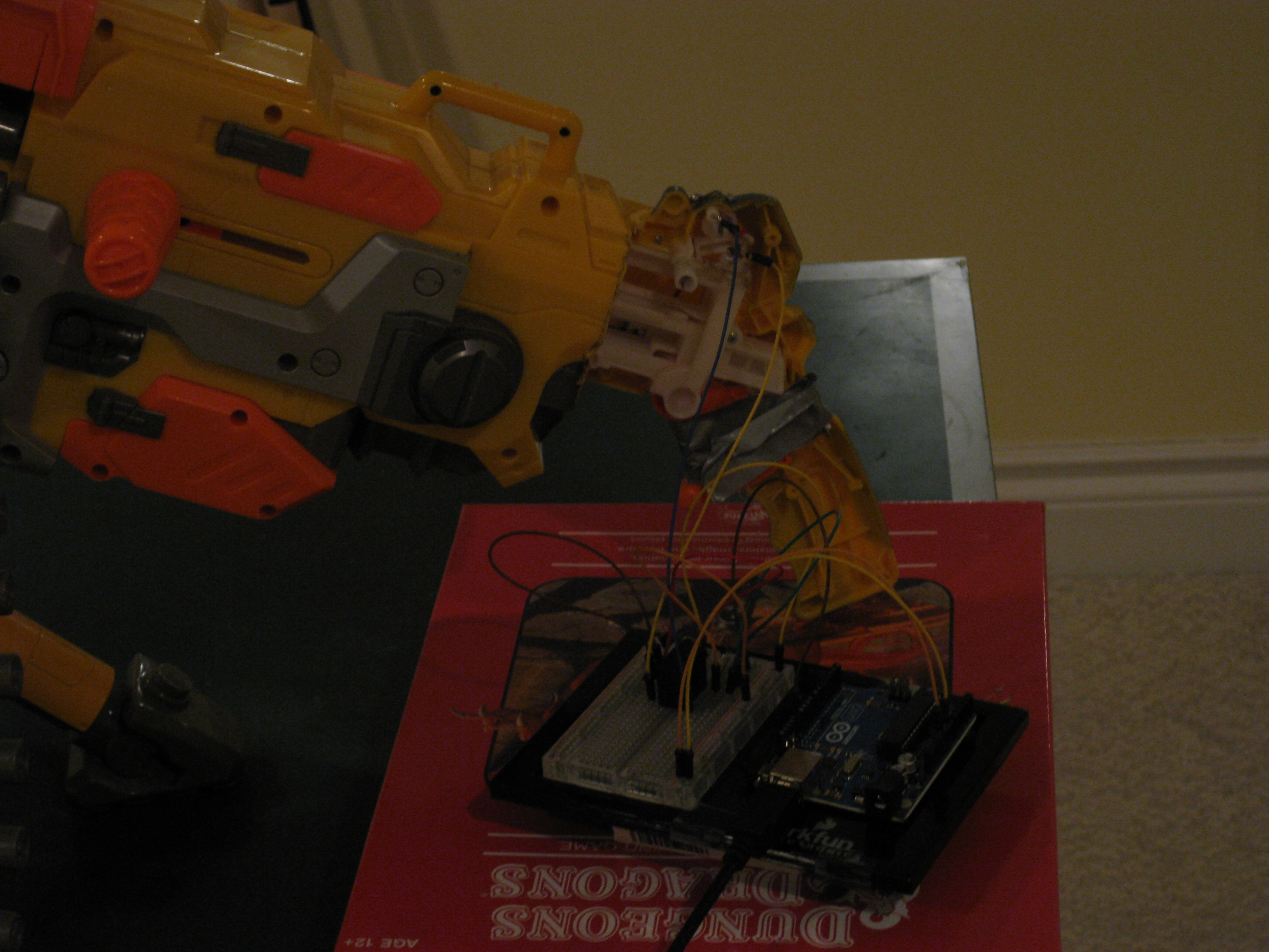 Arduino Controlled Nerf Vulcan : 10 Steps (with Pictures) - Instructables