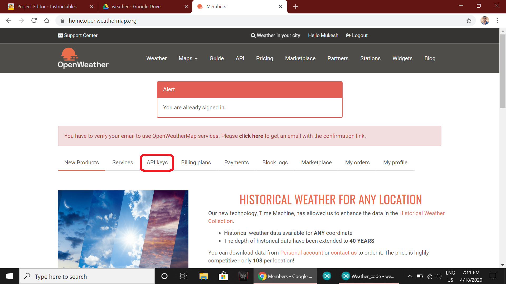 Unique Desk Weather Station Showpiece : 5 Steps (with Pictures ...