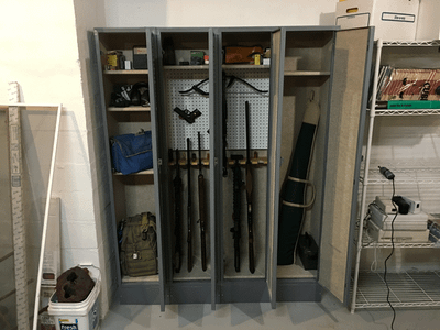 Gun Locker Using Actual Lockers! : 7 Steps - Instructables
