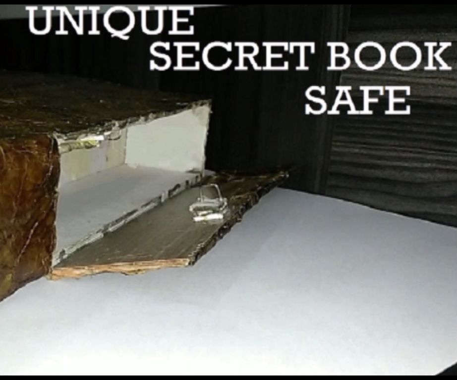 UNIQUE SECRET BOOK : 9 Steps - Instructables