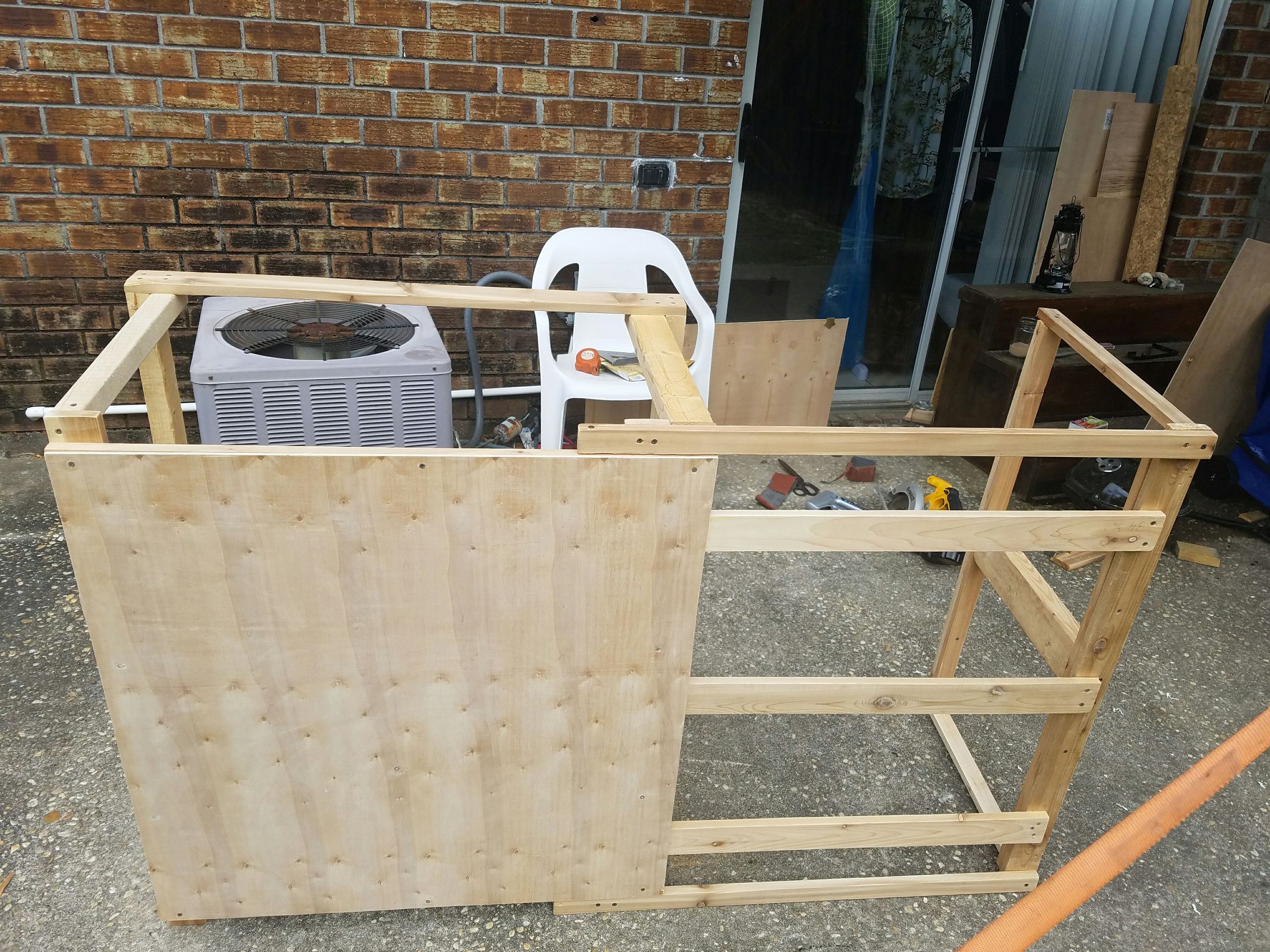 DIY 4X8 Micro-Tiny House Camper on Harbor Freight Trailer : 17 Steps ...