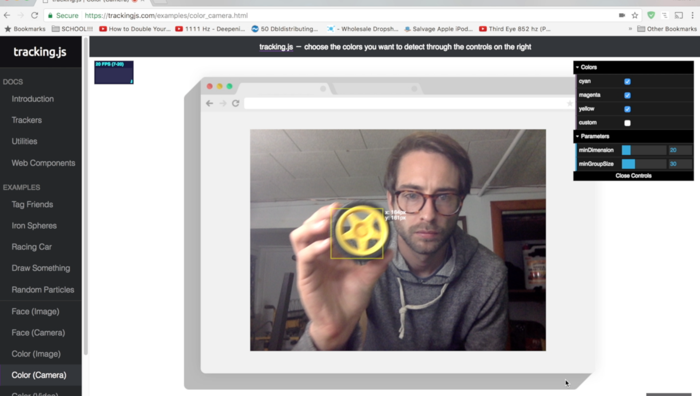 Facial Recognition With Tracking.js : 7 Steps (with Pictures ...