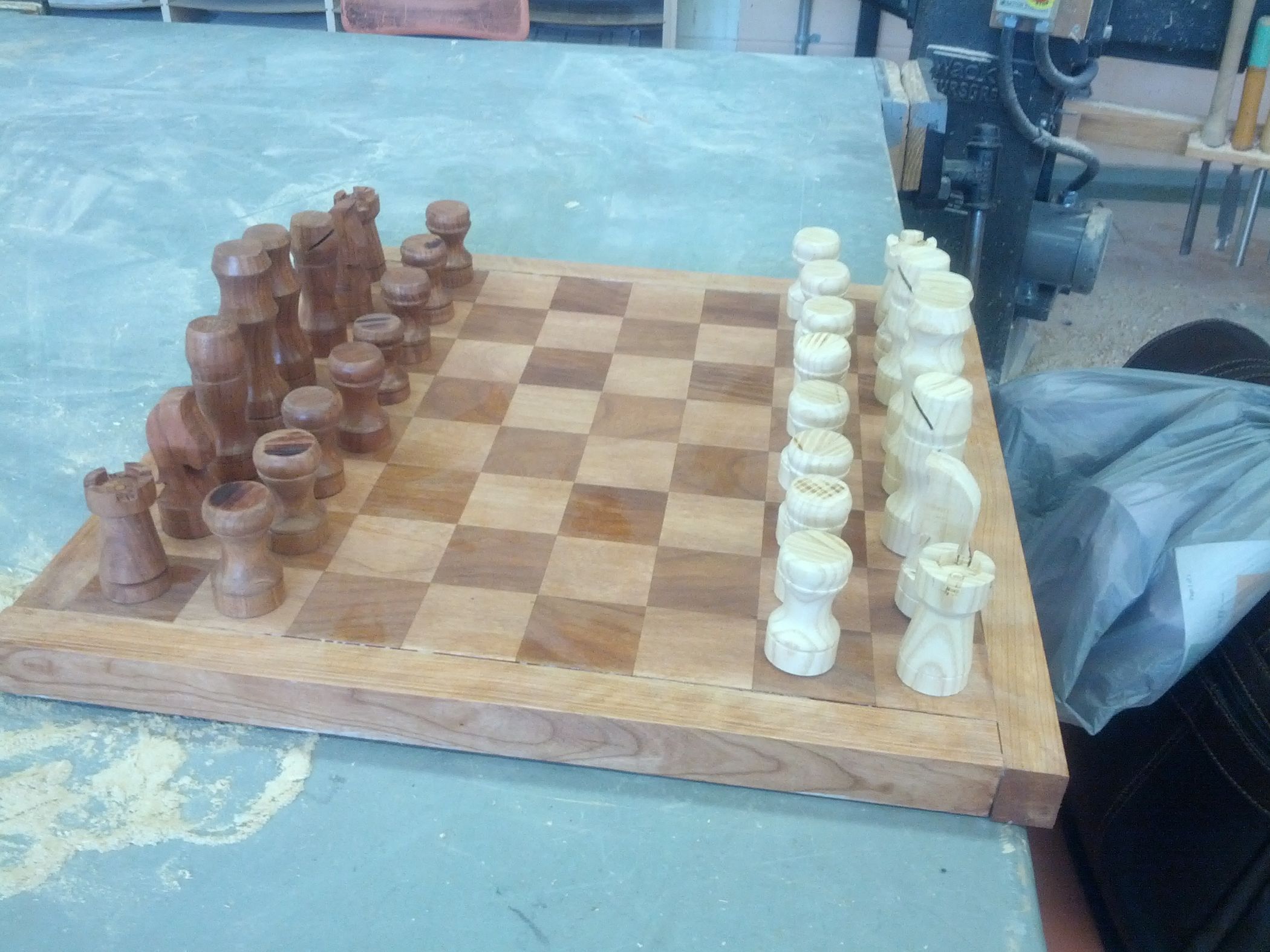 DIY Chess Board : 7 Steps (with Pictures) - Instructables