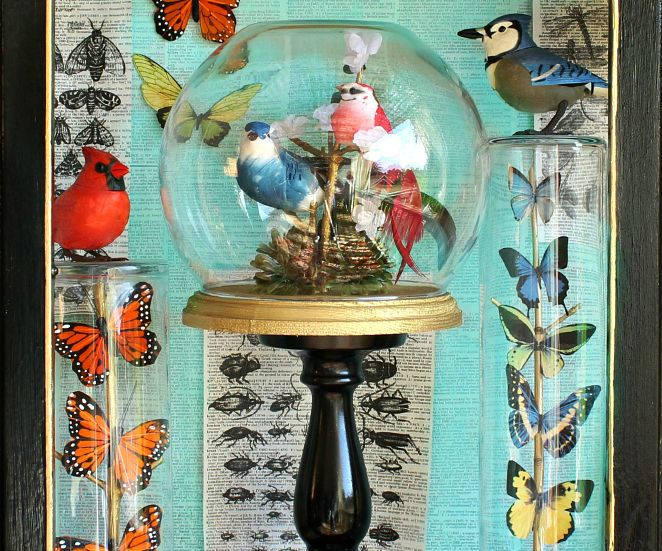 Birds and Butterflies Under Glass : 3 Steps - Instructables