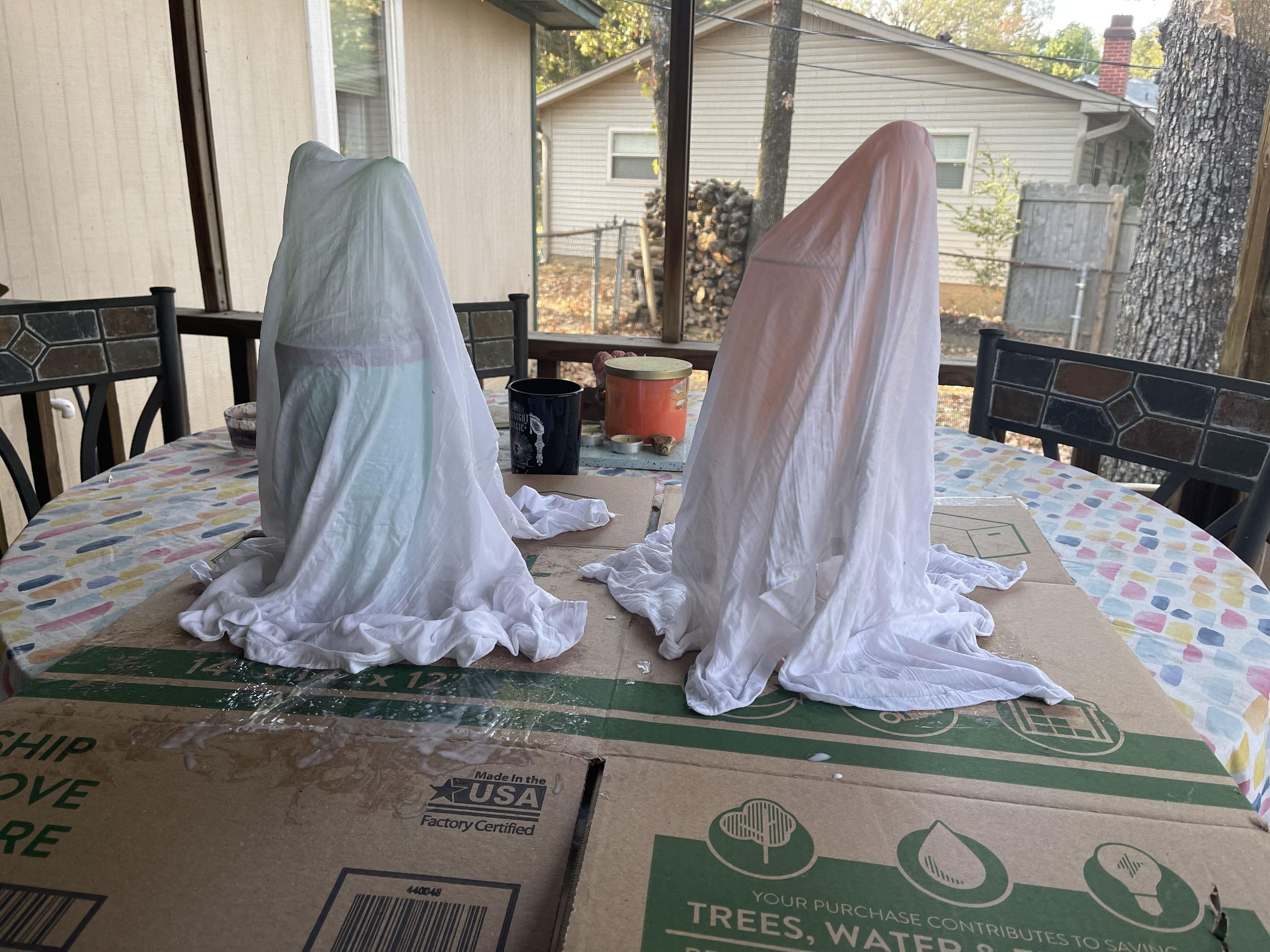 Halloween Ghost Craft : 7 Steps (with Pictures) - Instructables