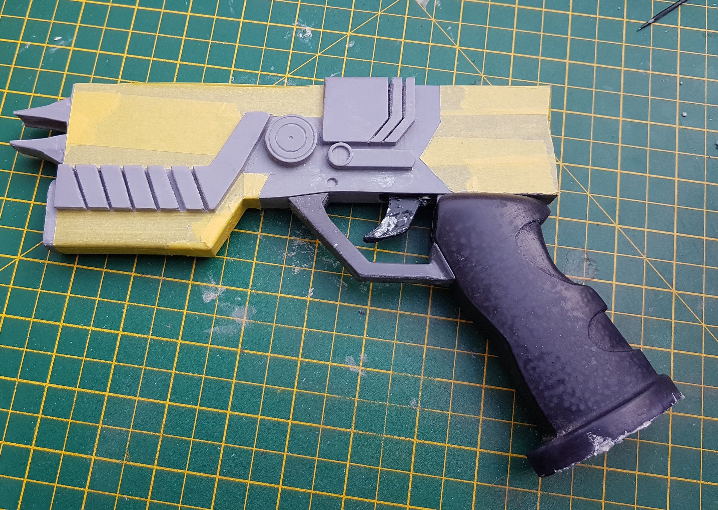 Paralyzer Blaster (Metroid) Mould and Cast : 4 Steps (with Pictures ...