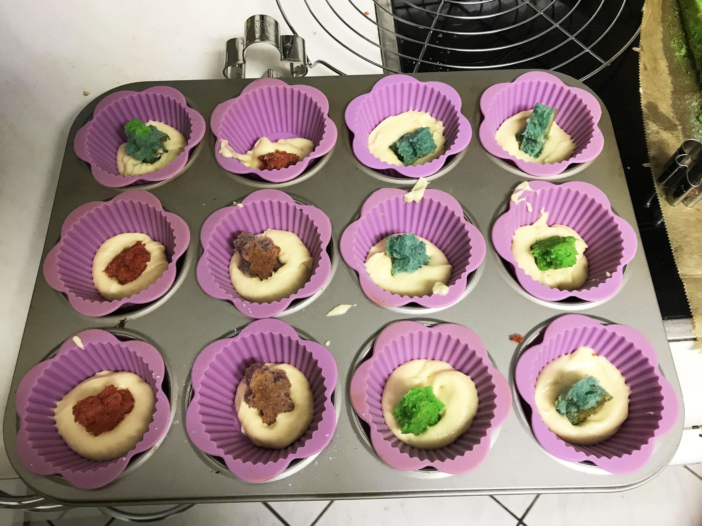 Colorful Marble Cake (not Only for Kids) : 7 Steps (with Pictures ...