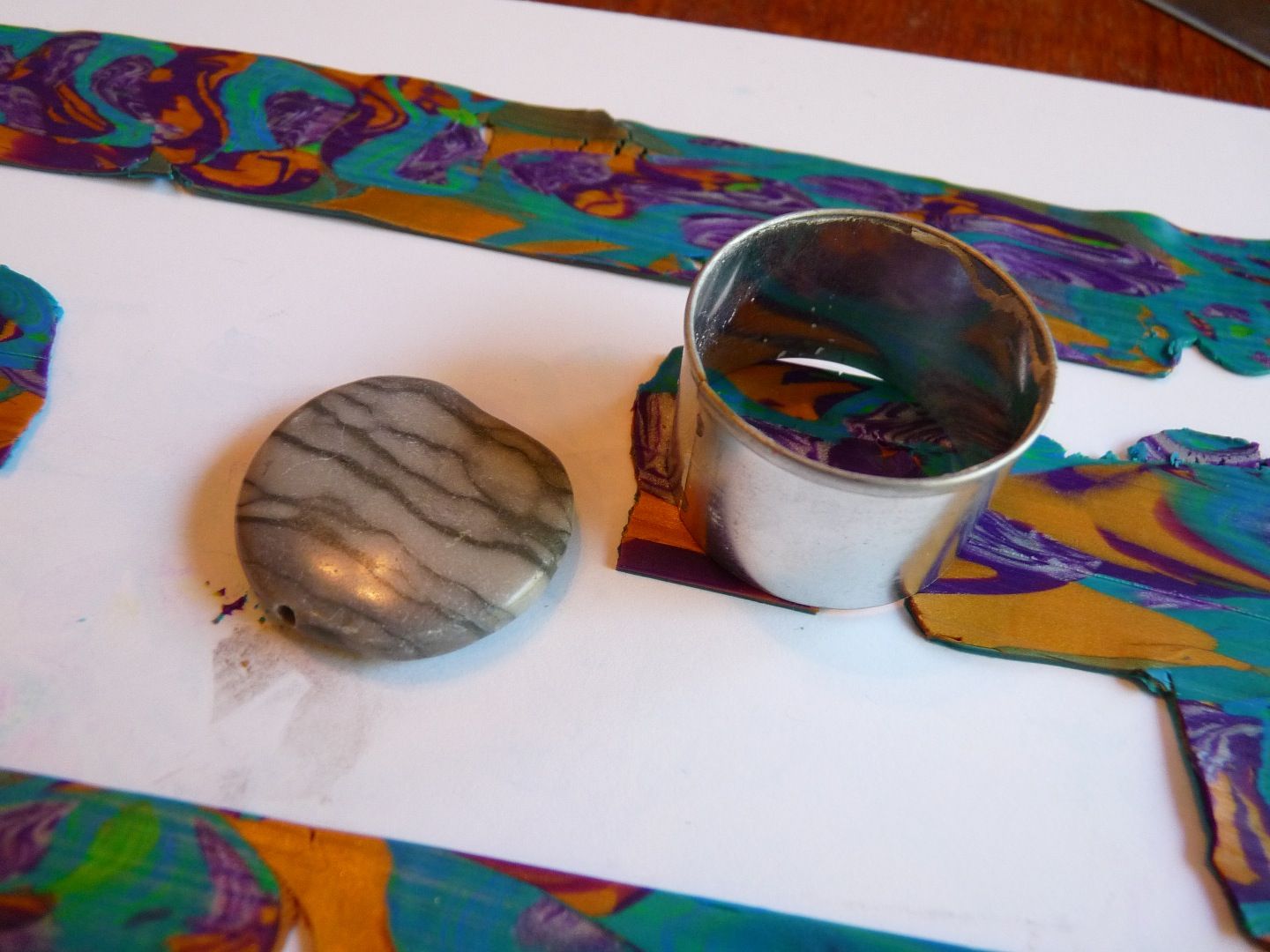 Polymer Clay Laminate Gemstone Jewelry : 24 Steps (with Pictures ...