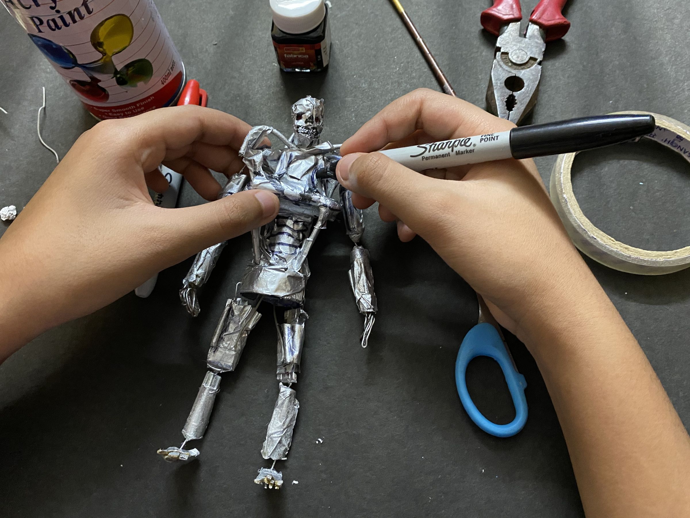 Terminator Endoskeleton Action Figure : 9 Steps (with Pictures ...