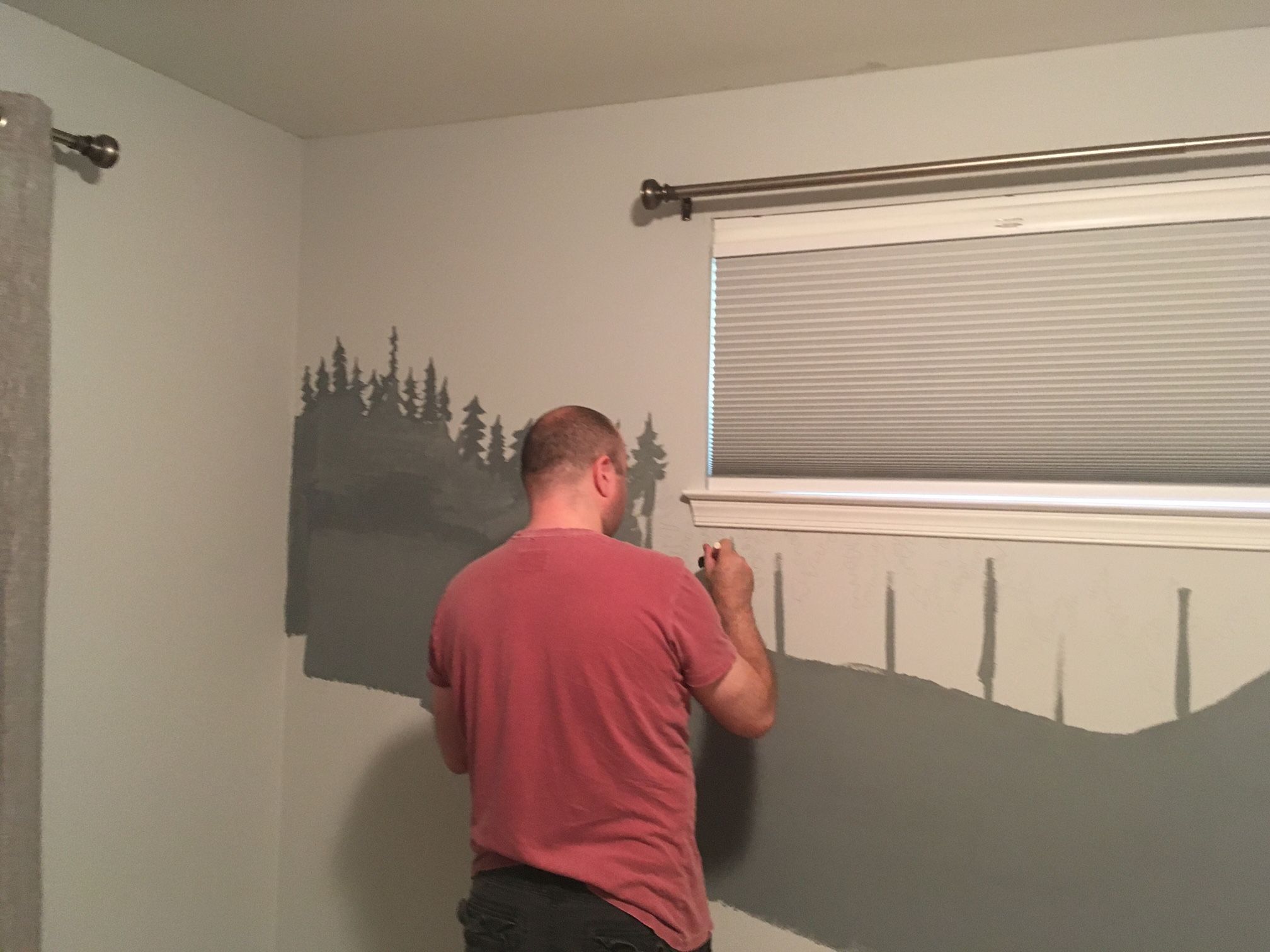 Make Your Own Forest Wall Mural : 7 Steps (with Pictures) - Instructables