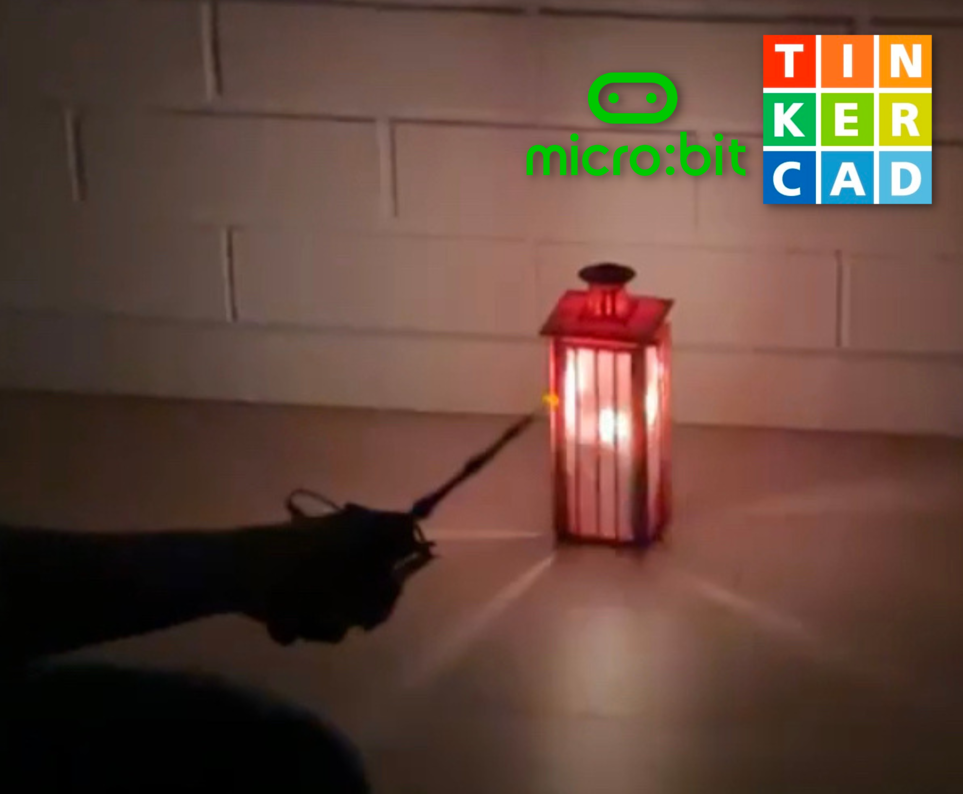 Hagrid's Interactive Lantern and Magic Wand With Tinkercad Circuits and Micro:bit : 7 Steps ...