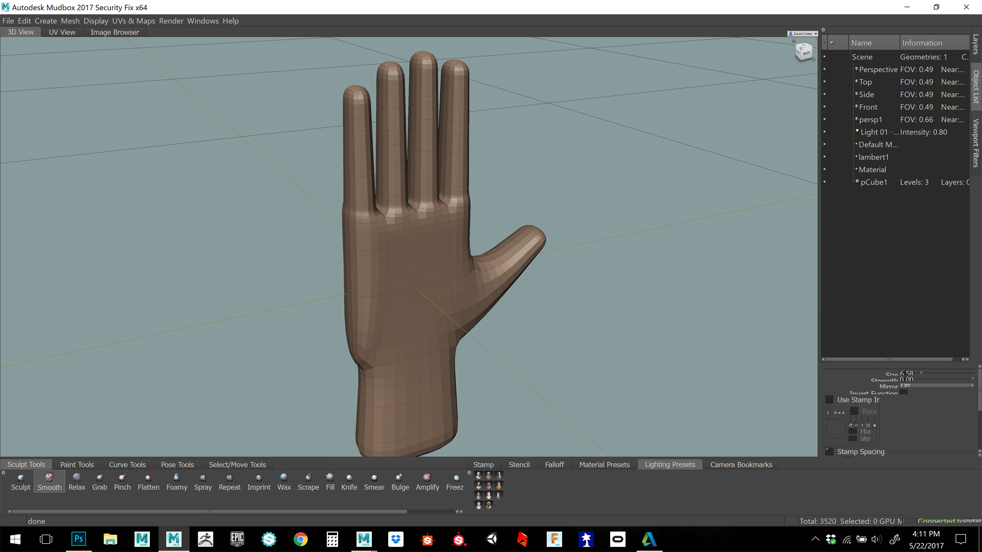 Modeling Hands in Maya and Mudbox (Part 1) : 9 Steps - Instructables