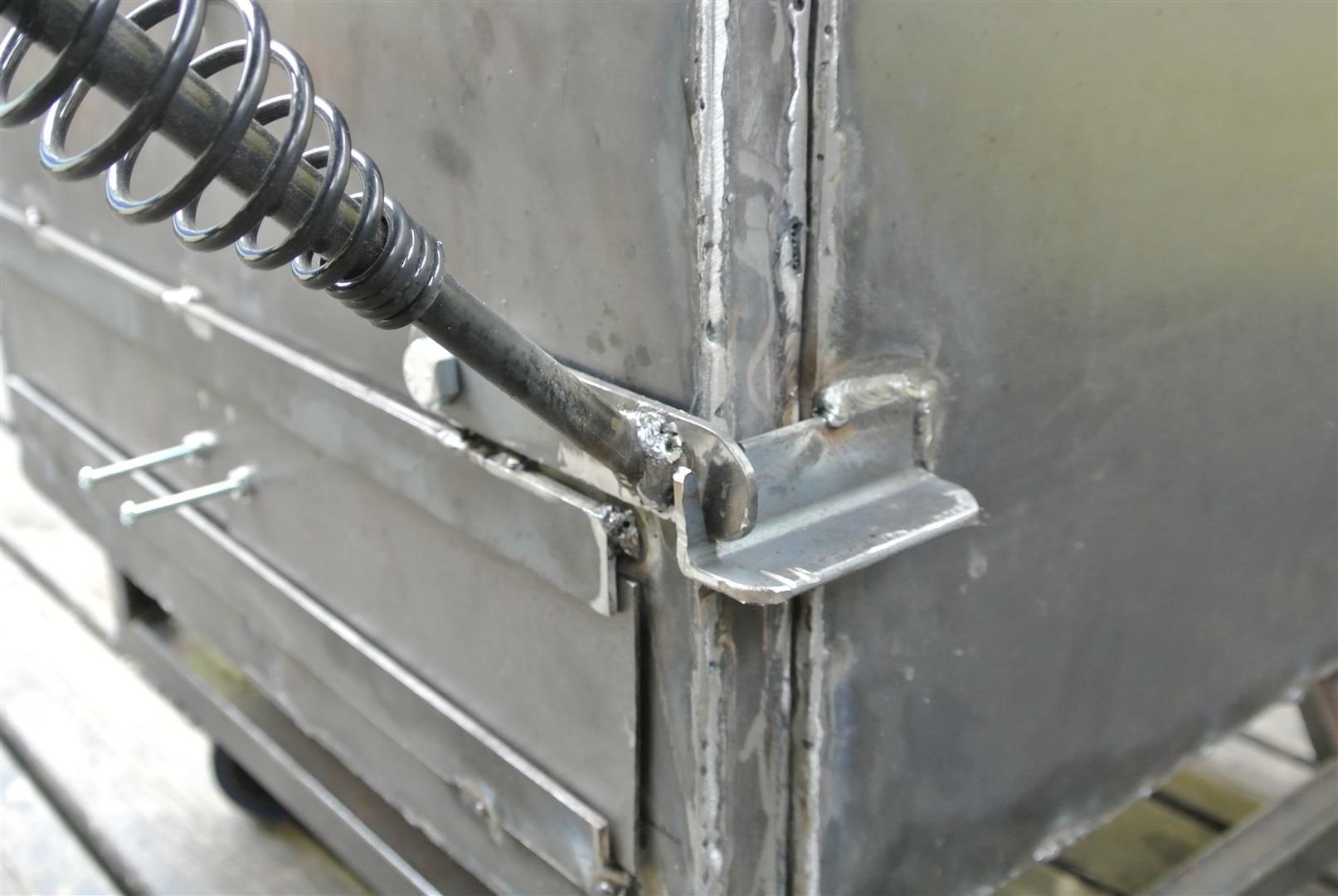 Making a Vertical Smoker and Grill : 15 Steps (with Pictures ...