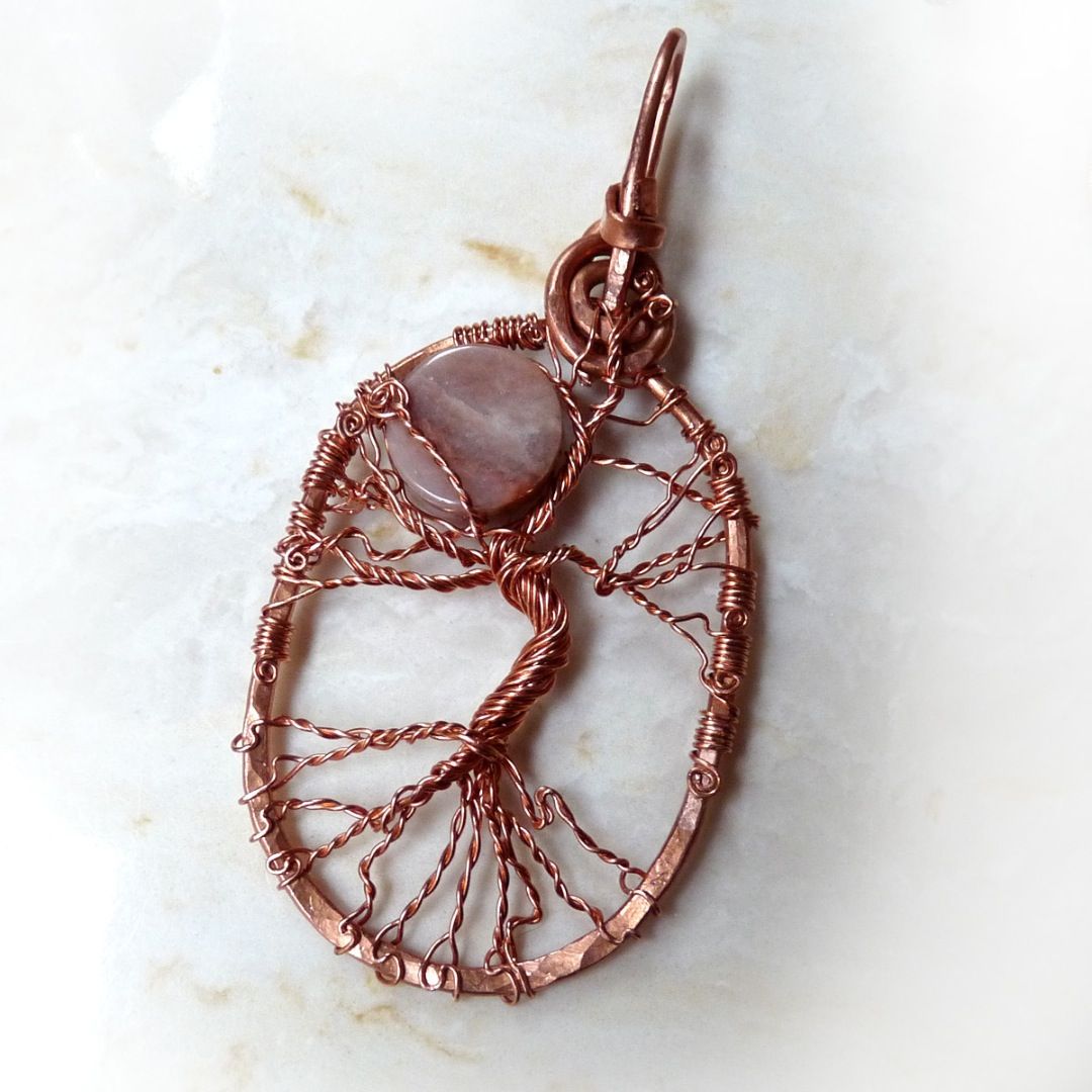 Hammered Wire Tree Necklace : 20 Steps (with Pictures) - Instructables