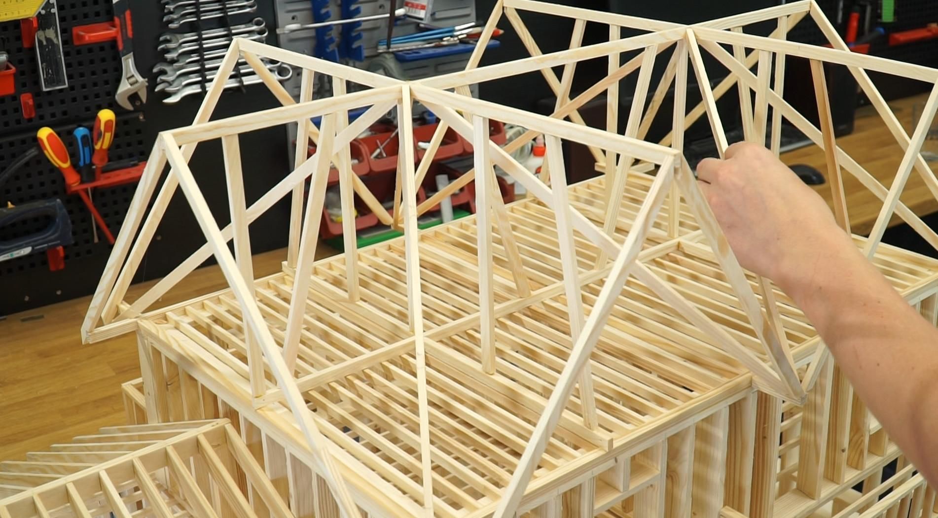 Miniature Timber Frame House : 10 Steps (with Pictures) - Instructables