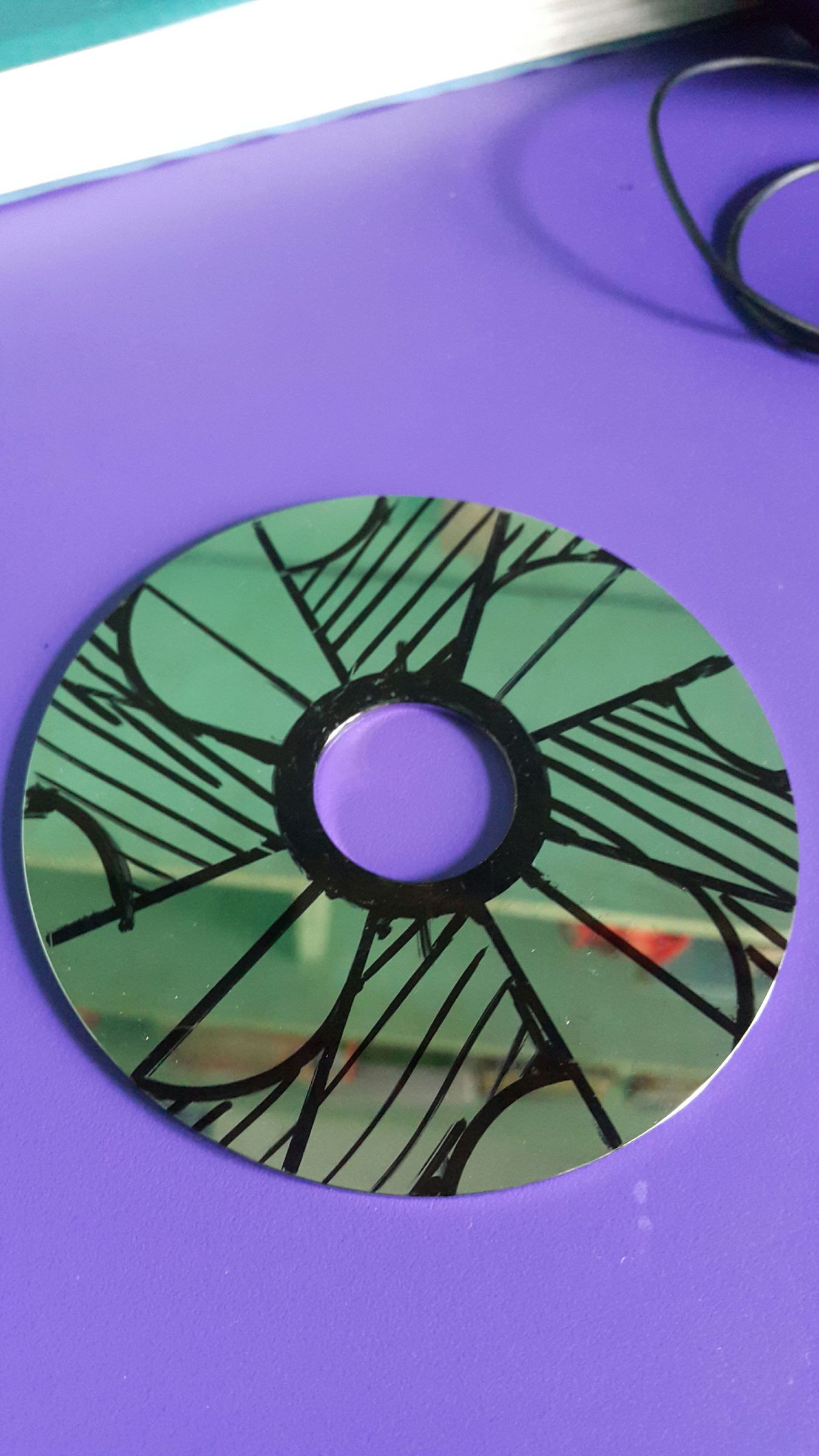 Make Ninja Wheel From Old Hard Drive : 4 Steps (with Pictures ...