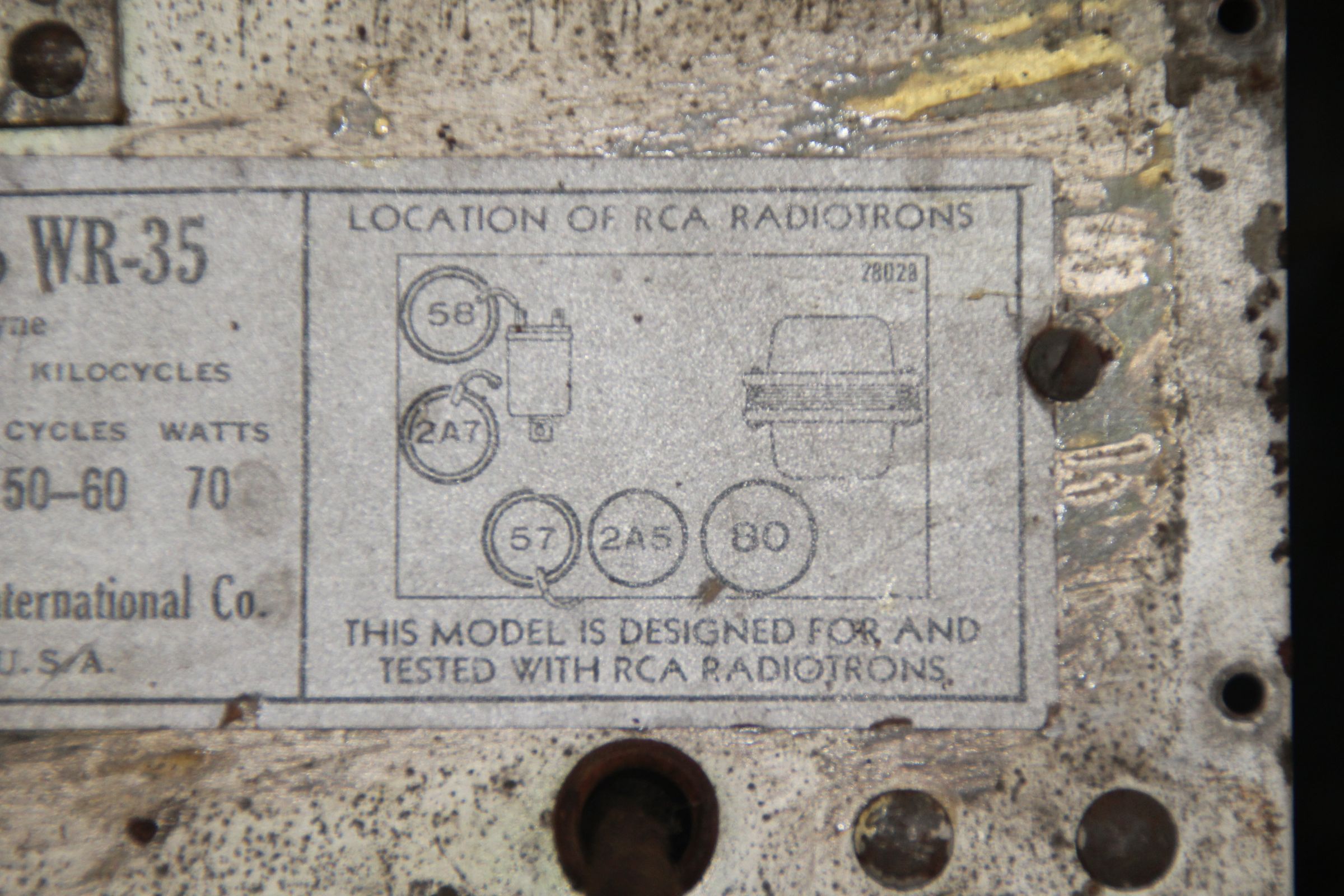 Restoring Westinghouse Radio WR-35 - Instructables