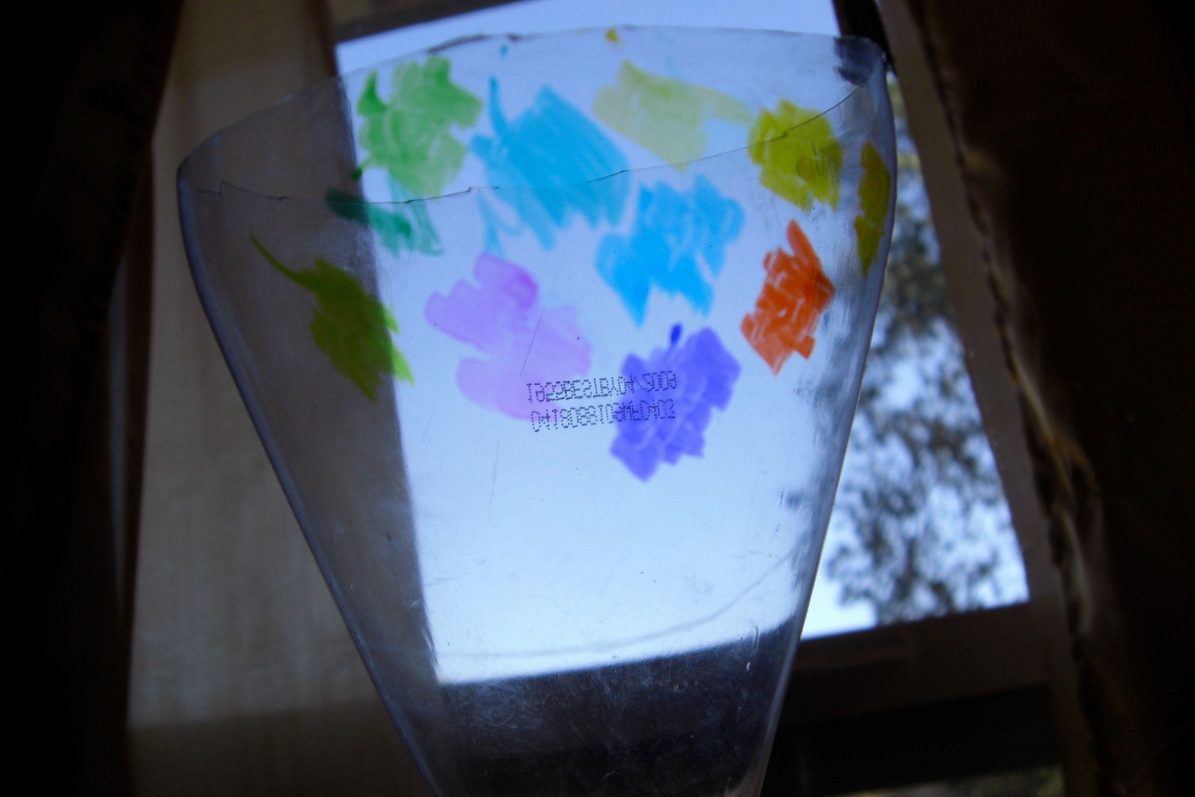 Plastic Bottle "Stained Glass" Candleholder : 4 Steps (with Pictures ...