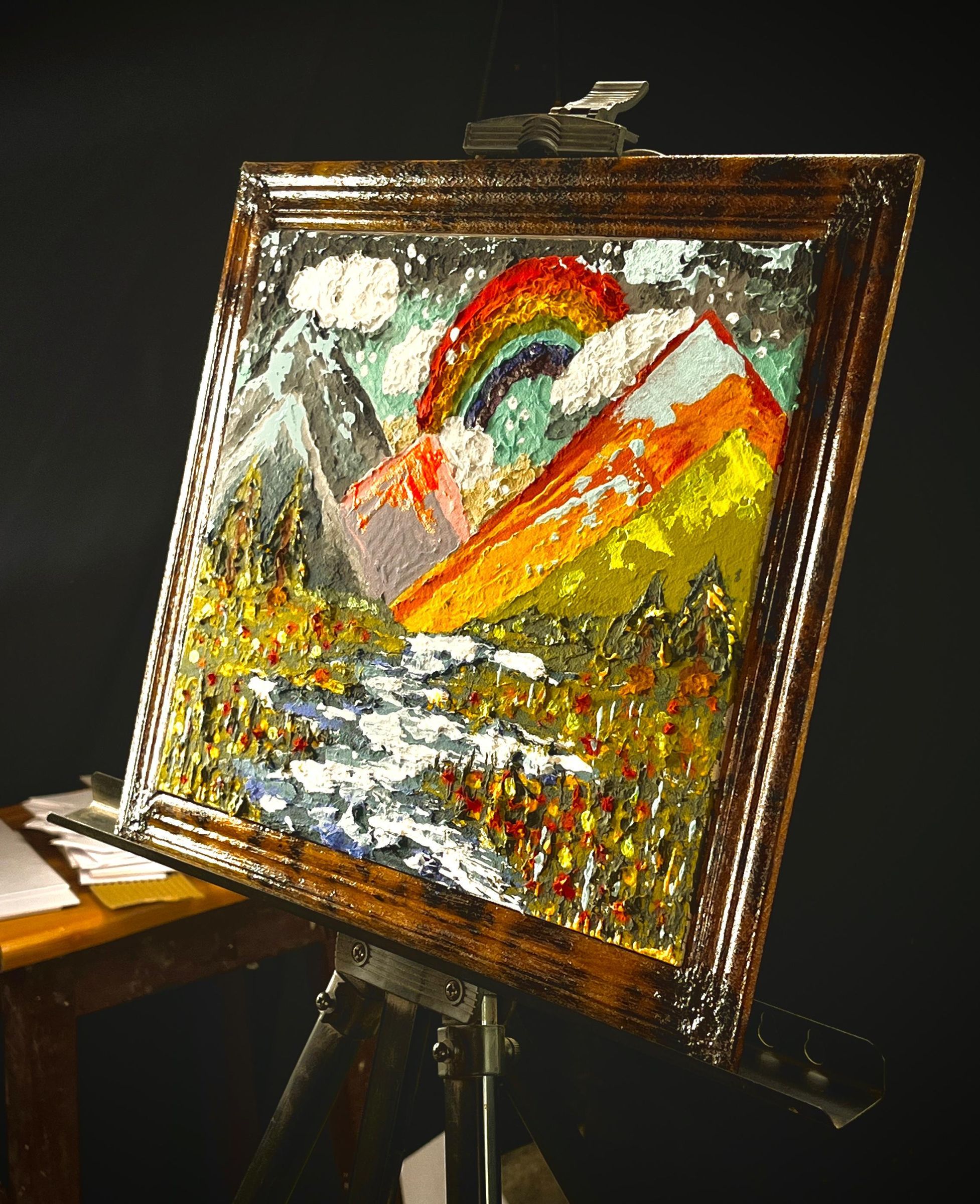 A Paper Mache Landscape Art : 5 Steps (with Pictures) - Instructables