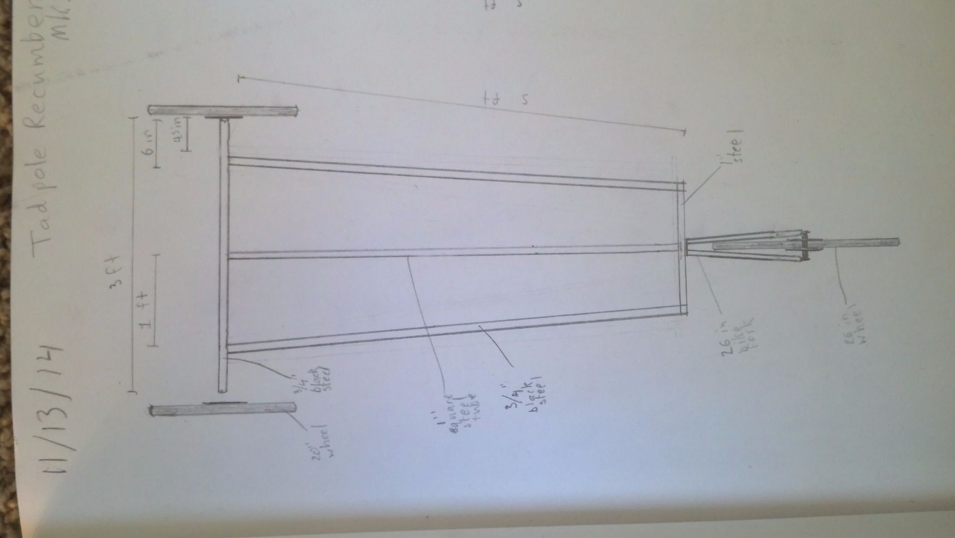 Three Wheel Bike Kinetic Sculpture : 12 Steps (with Pictures ...