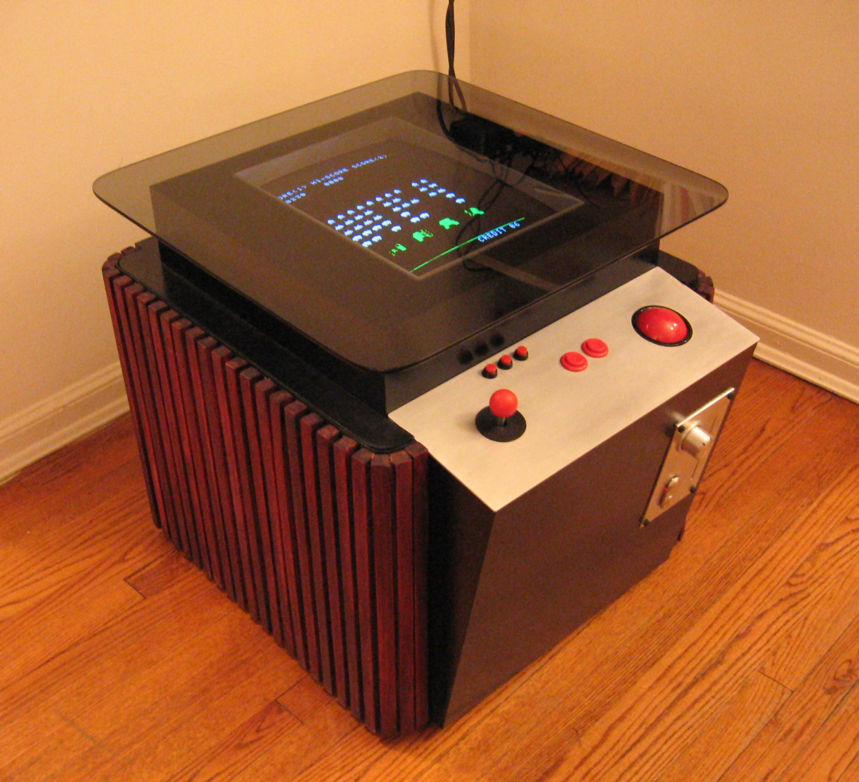 Furniture Grade Cocktail Arcade Cabinet : 12 Steps (with Pictures ...
