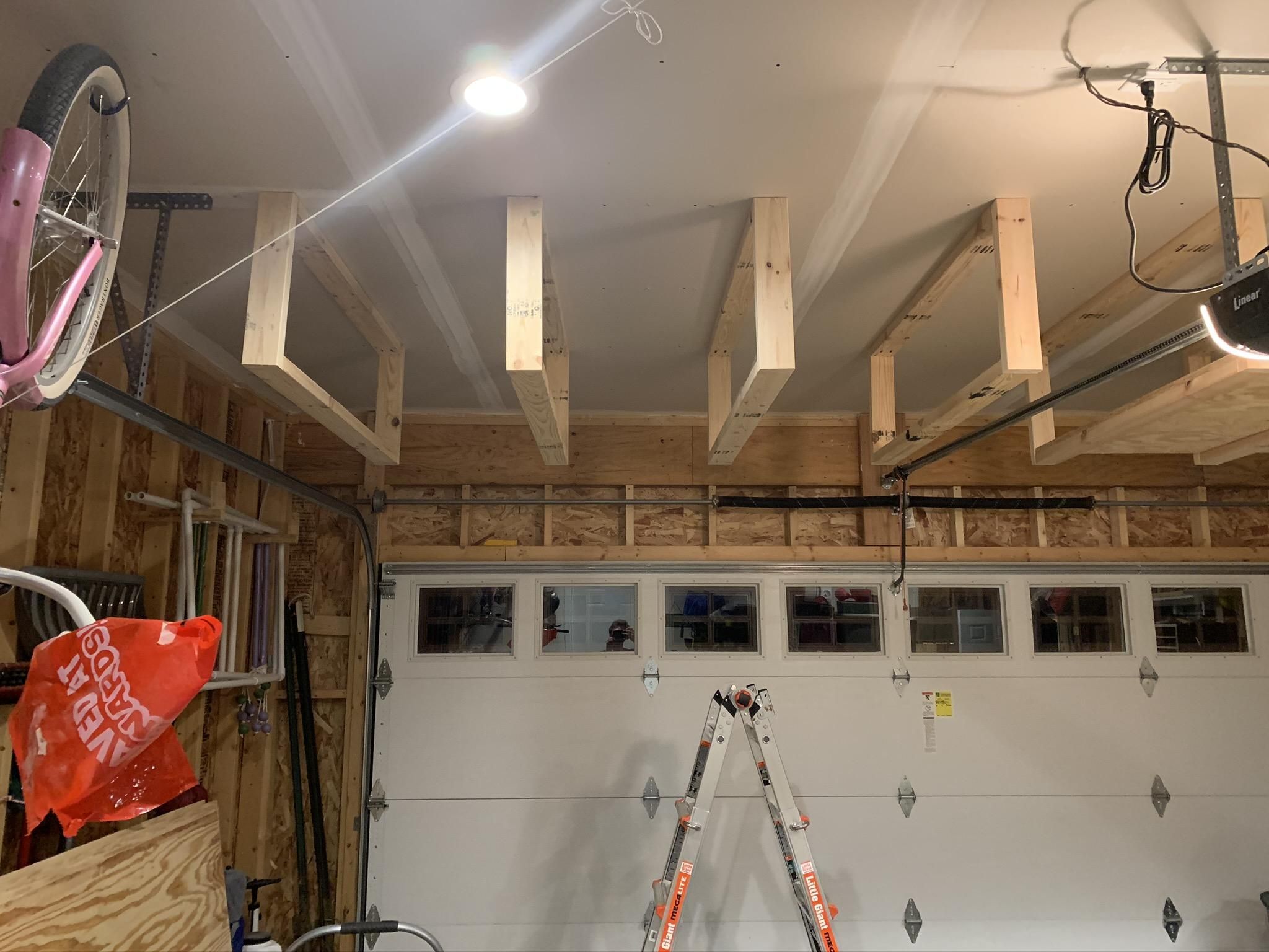 Enclosed Overhead Garage Storage : 12 Steps - Instructables