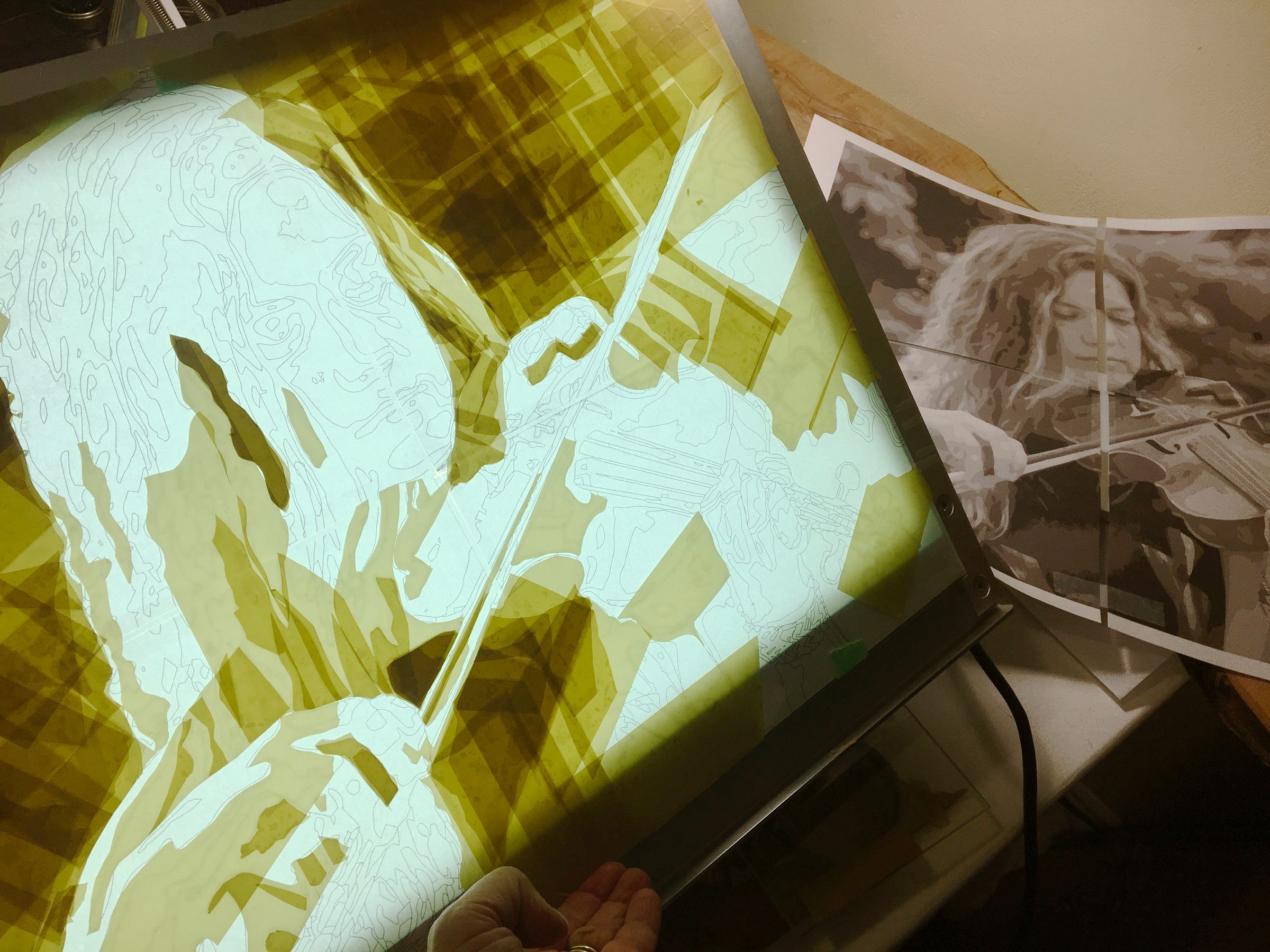 Packing Tape Masterpiece Window Art : 7 Steps (with Pictures ...
