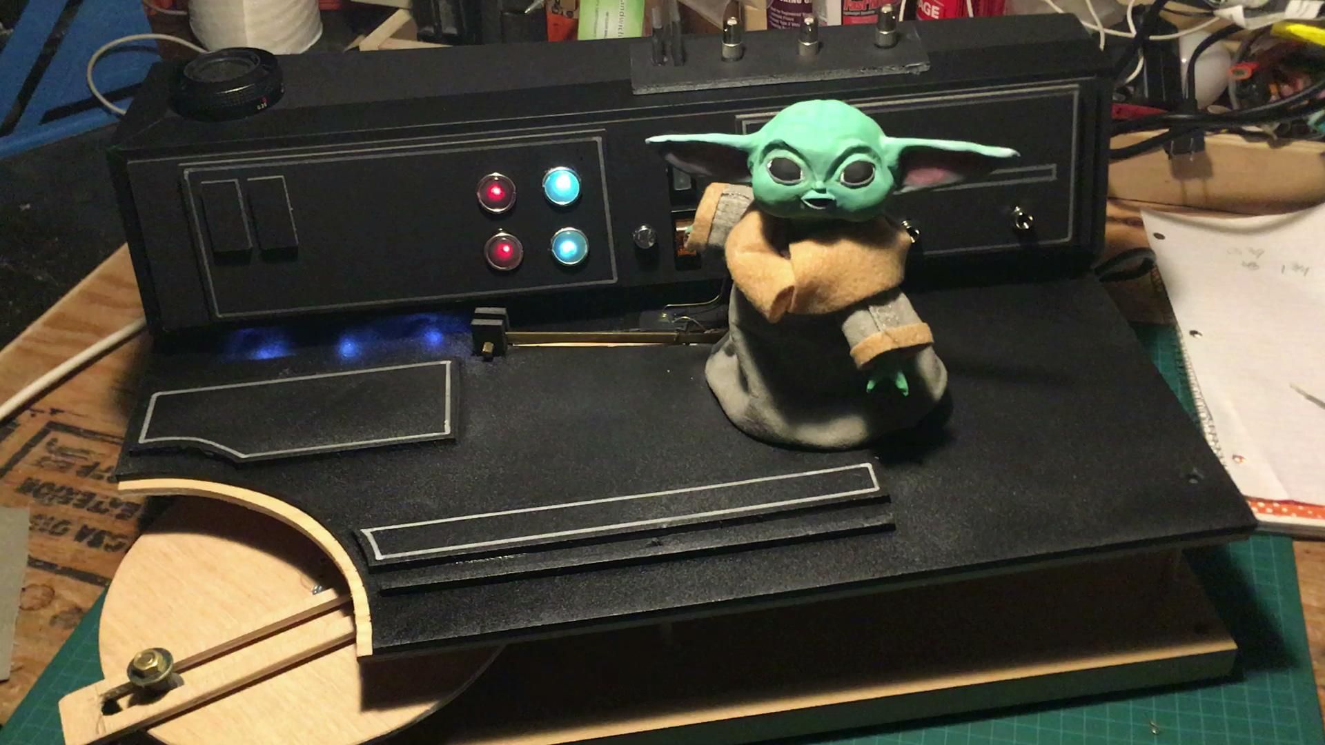 Building a Mechanical Baby Grogu Automaton : 10 Steps - Instructables