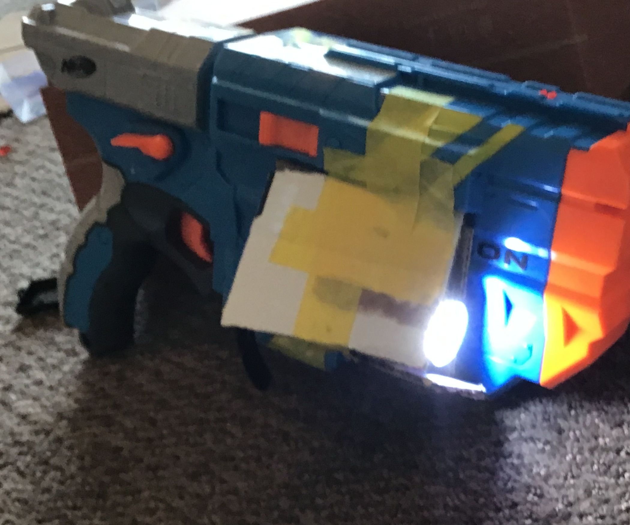 Nerf Flash Light Attachment : 5 Steps - Instructables