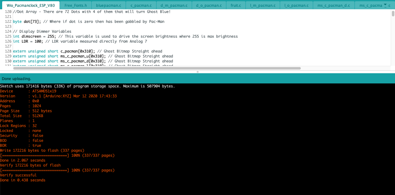 Pacman Clock - Seeed Wio Terminal : 6 Steps (with Pictures) - Instructables