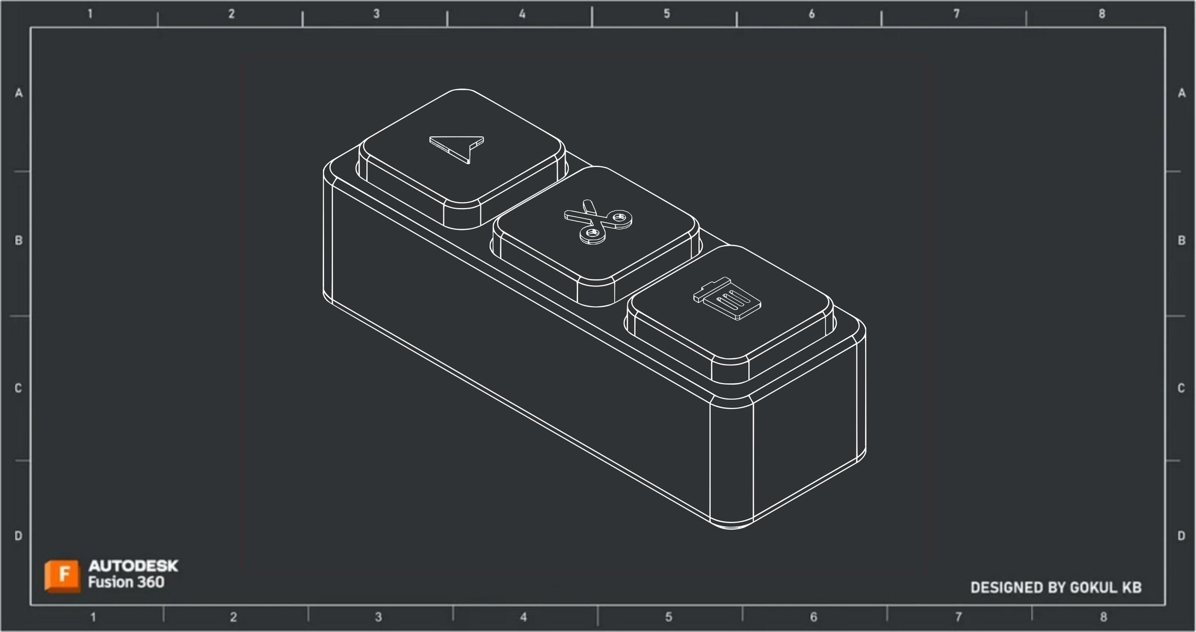 3D Printed Tiny Programmable Hotkey Keyboard : 6 Steps (with Pictures ...
