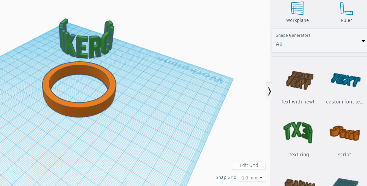 Customizable 3D Printed Name Rings : 9 Steps (with Pictures ...
