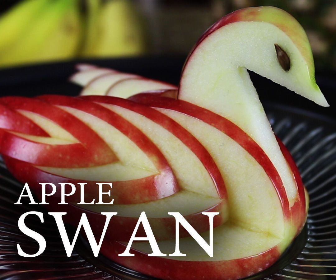 Make an Edible Apple Swan! : 8 Steps (with Pictures) - Instructables