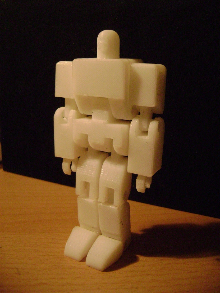 Making of a Simple Robot With 3D Modeling : 5 Steps (with Pictures ...