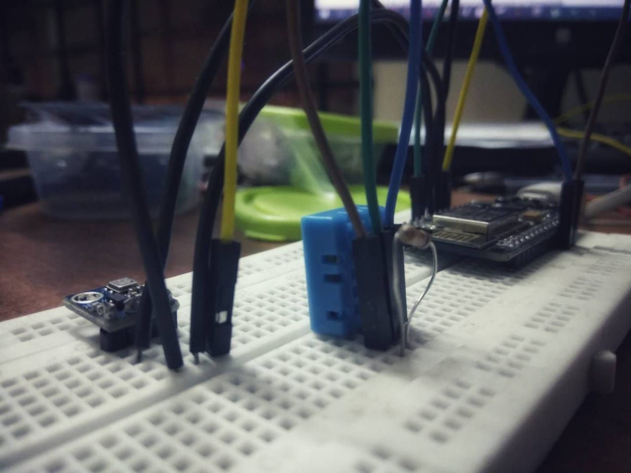 DIY Weather Station Using DHT11, BMP180, Nodemcu With Arduino IDE Over ...