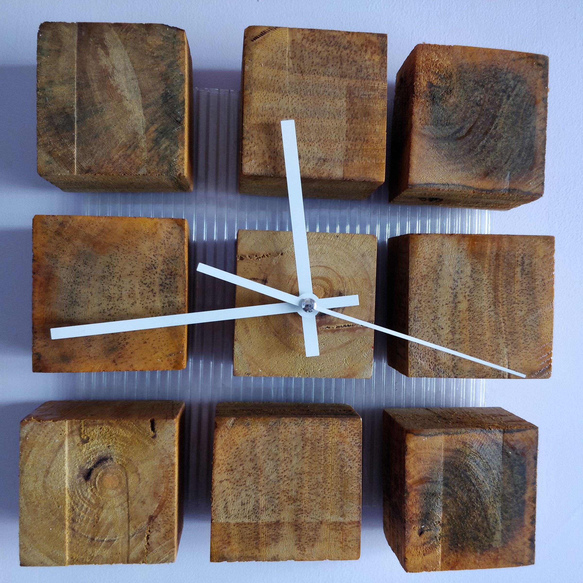 A Clock From Pallet Wood Blocks : 7 Steps (with Pictures) - Instructables