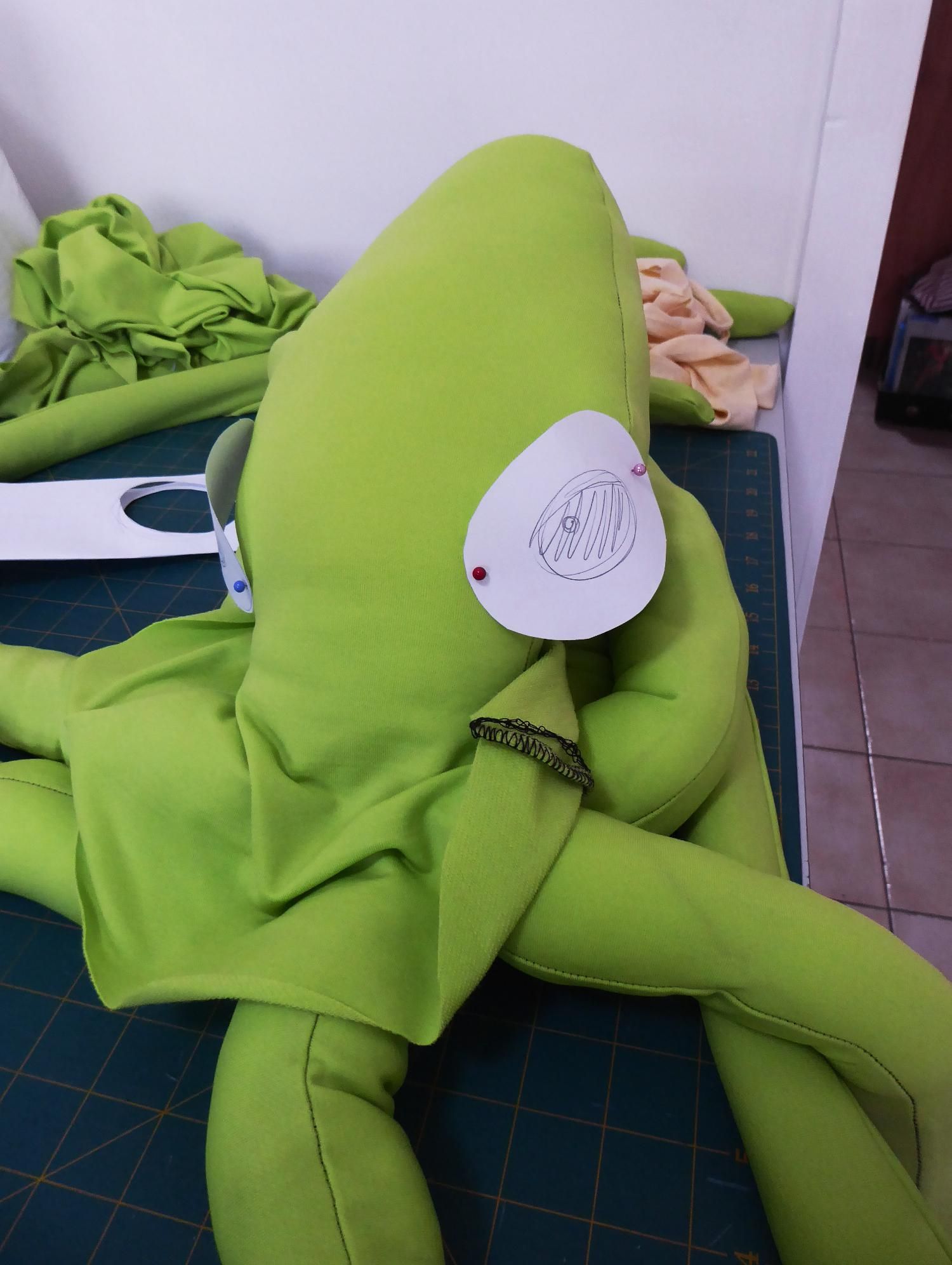 Giant Jersey Fabric Octopus Made From Recycled T-shirts, Plus a Mega ...