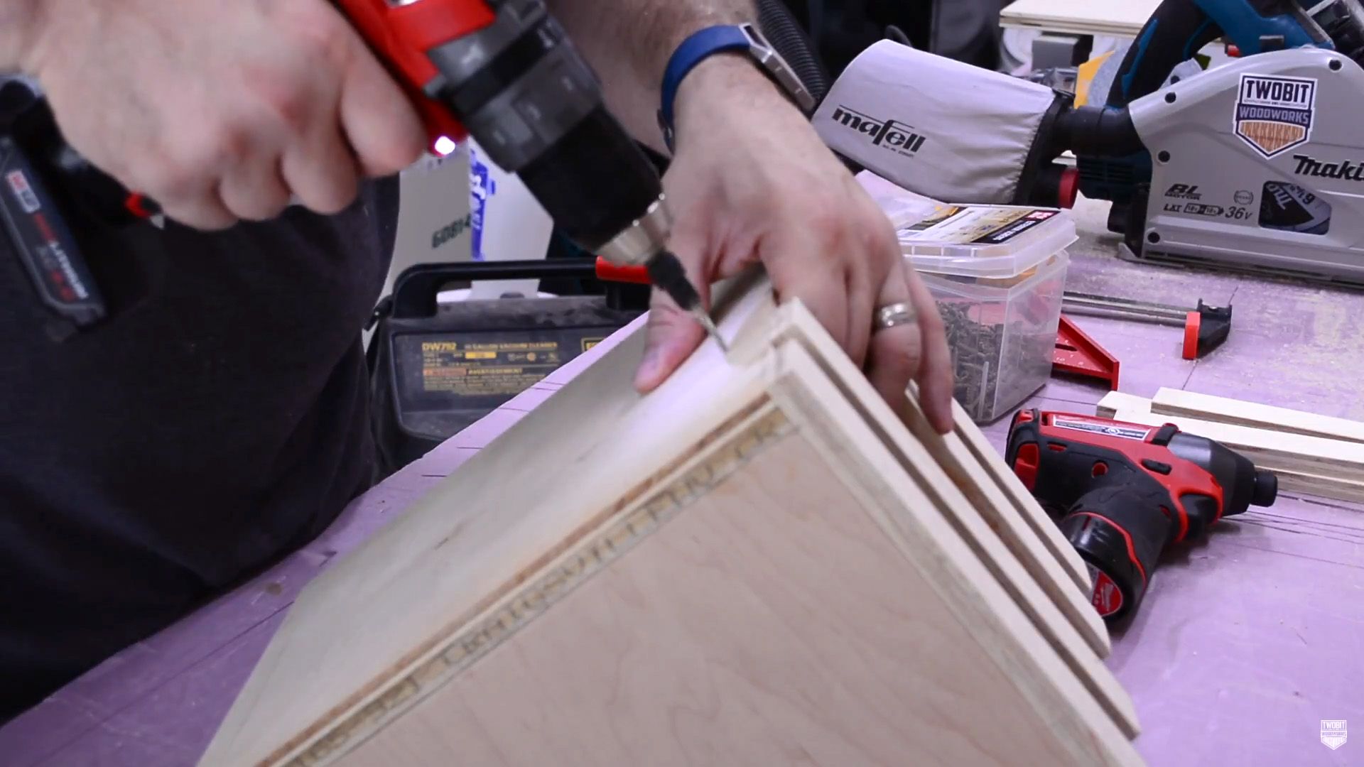 French Cleat Wall With Clamp Racks | How to Build - Woodworking : 28 ...