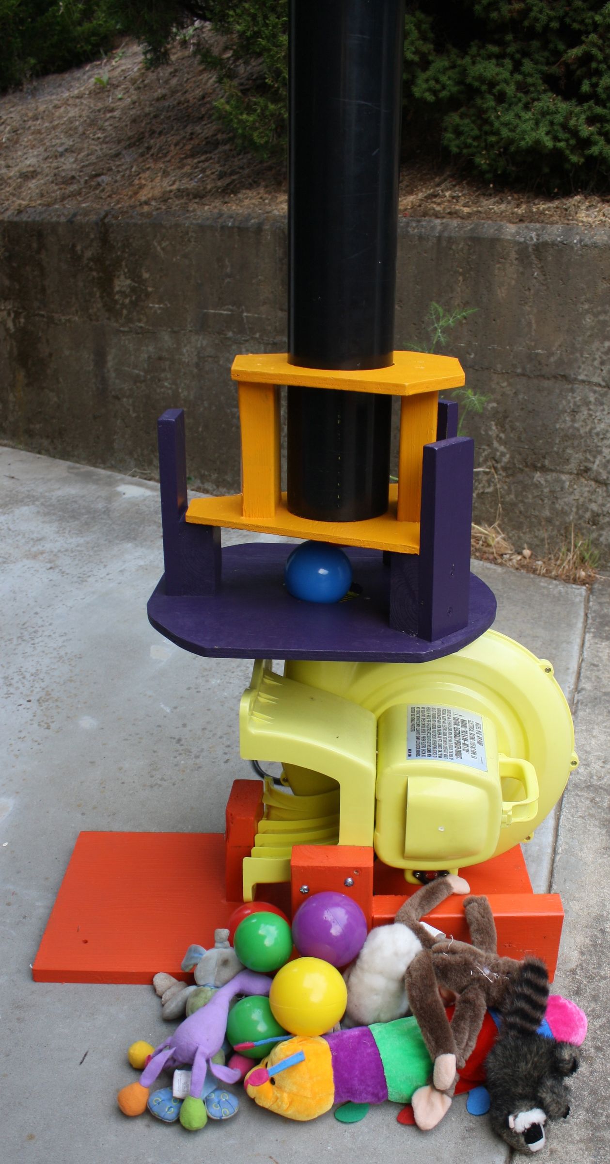 Vertical Wind Tunnel for Kids' Toys and Balls : 8 Steps (with Pictures ...