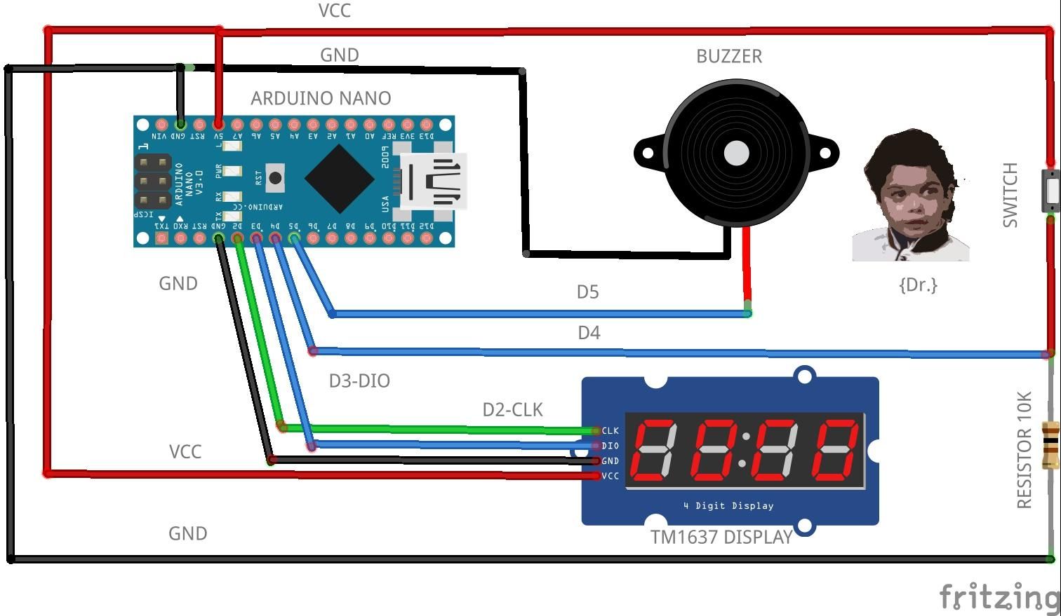 Electronic Dice With Arduino Nano : 6 Steps (with Pictures) - Instructables
