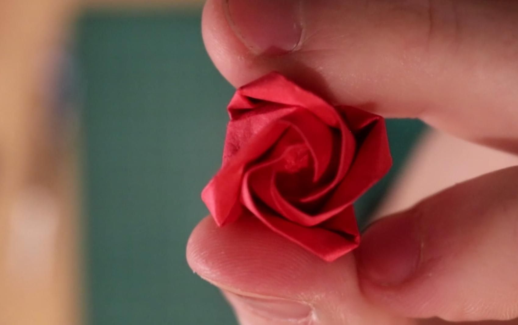 How to Make an Origami Rose : 14 Steps (with Pictures) - Instructables